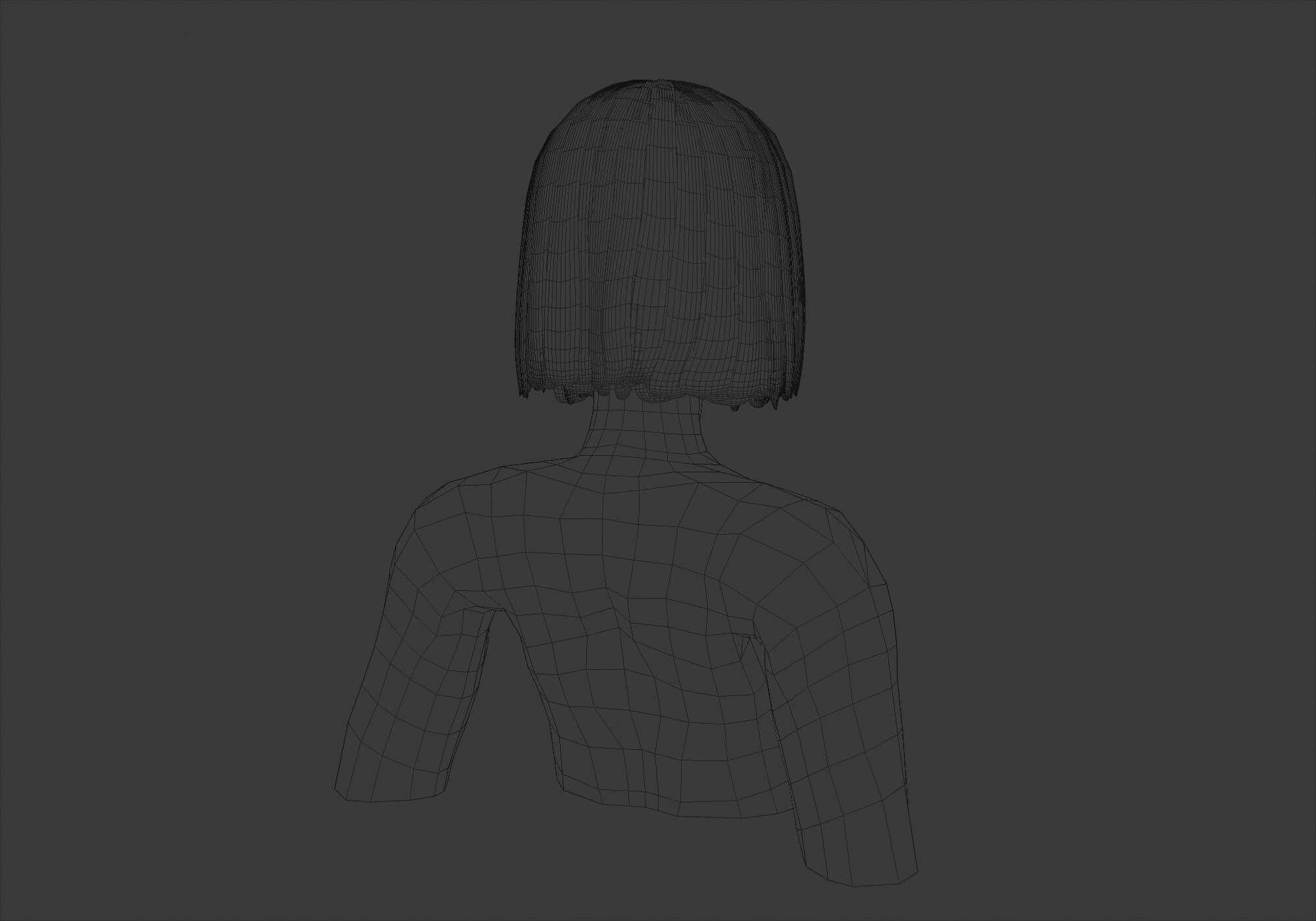 Bob Female Hairstyle v26932 - 3D Model by nickianimations