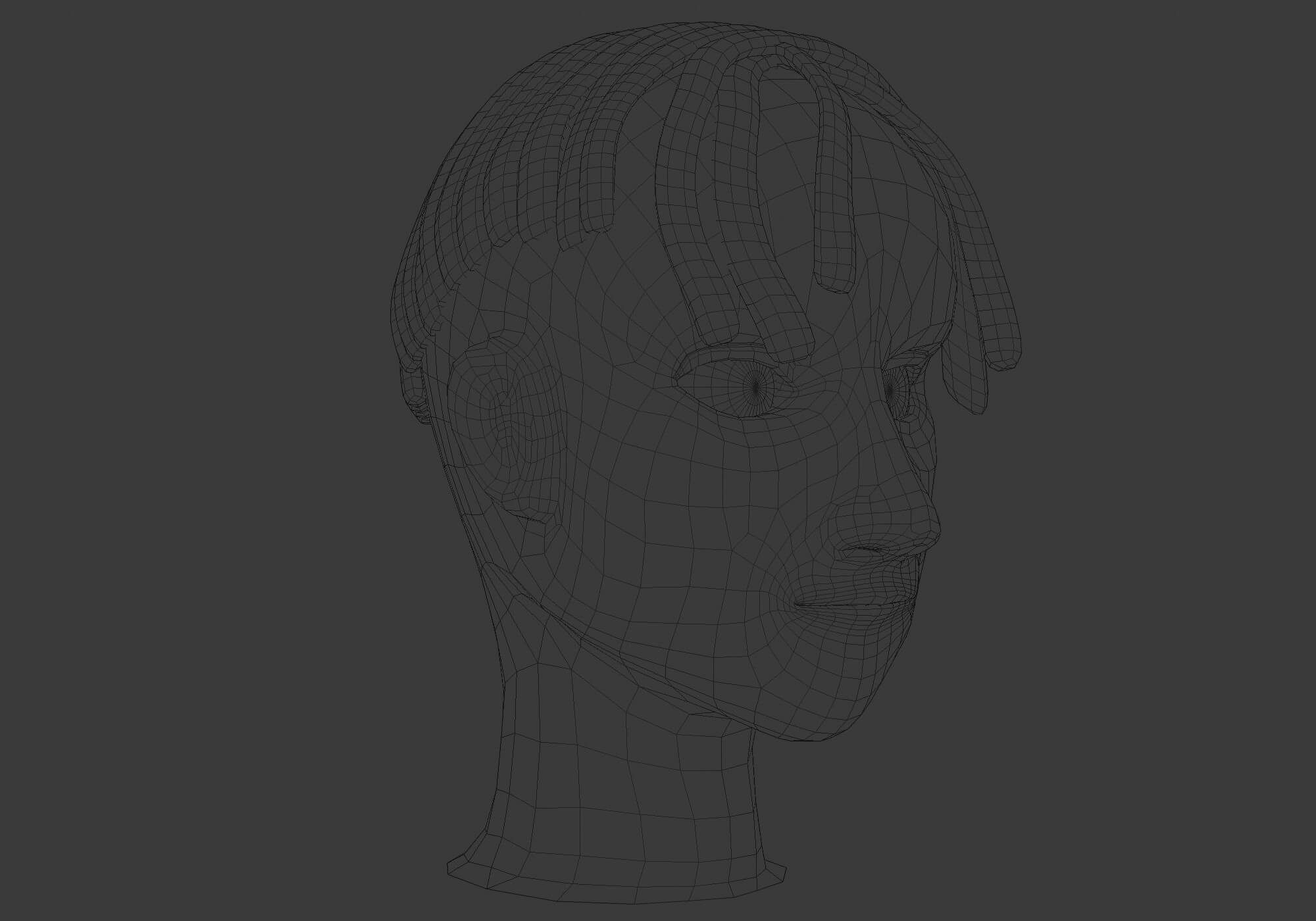 Brown Braids Hairstyle - 3D Model by nickianimations