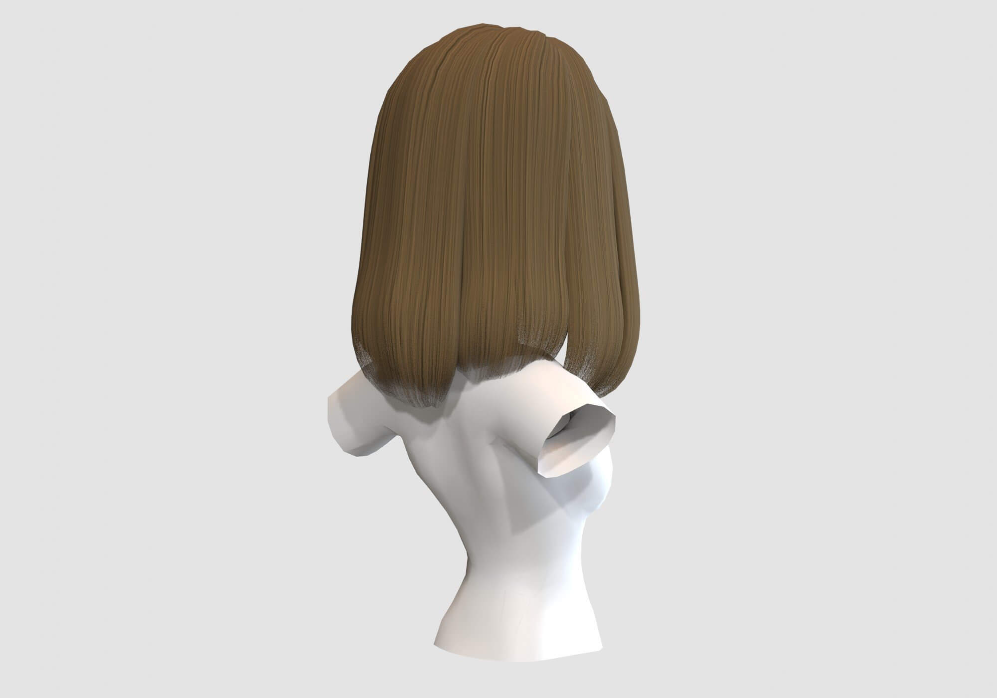 Cartoon Basic Hairstyle - 3D Model by nickianimations