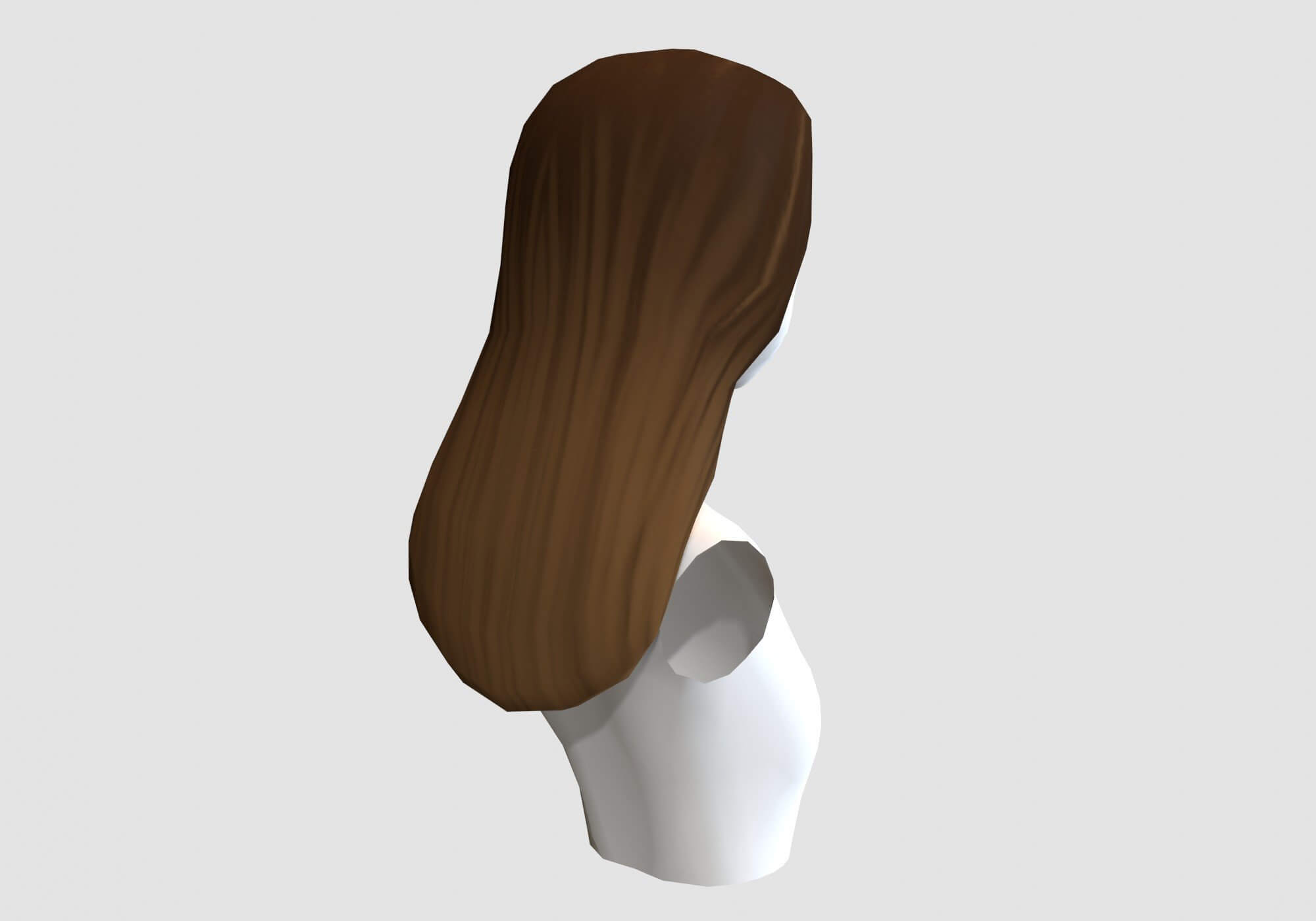 Cartoon Brown Hairstyle - 3D Model by nickianimations