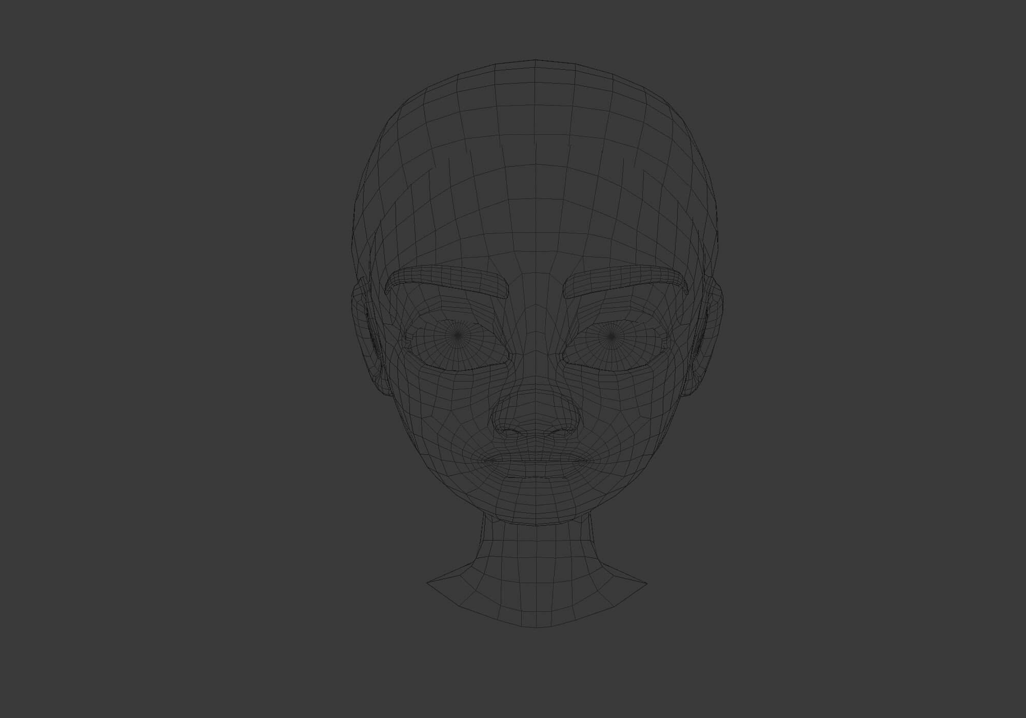 Cartoon Male Head - 3D Model by nickianimations
