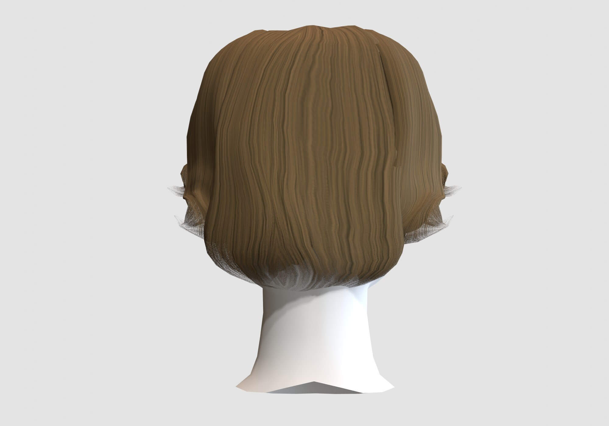 Cartoon Wavy Hairstyle - 3D Model by nickianimations
