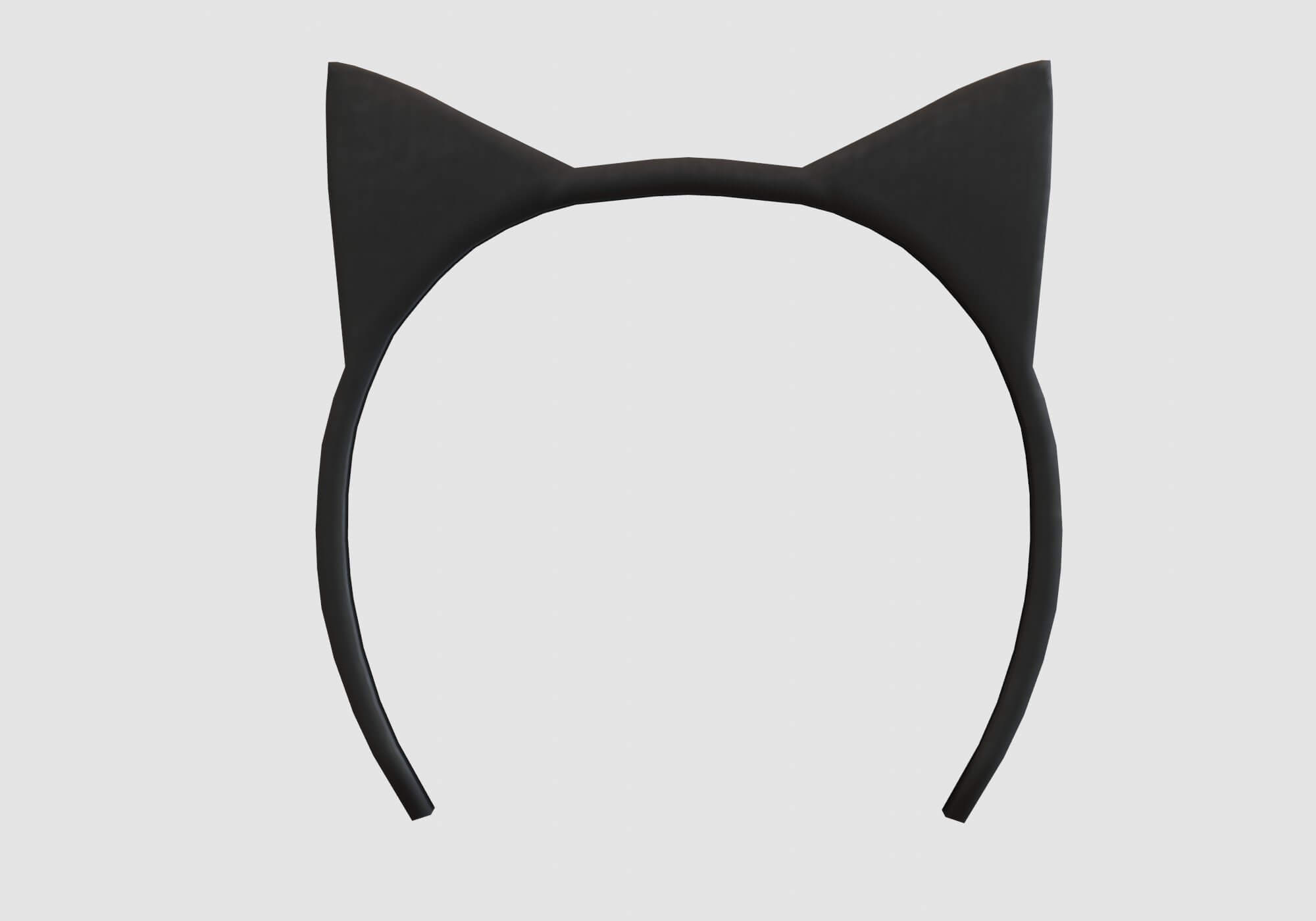 Cat Ears Headband - 3D Model by nickianimations