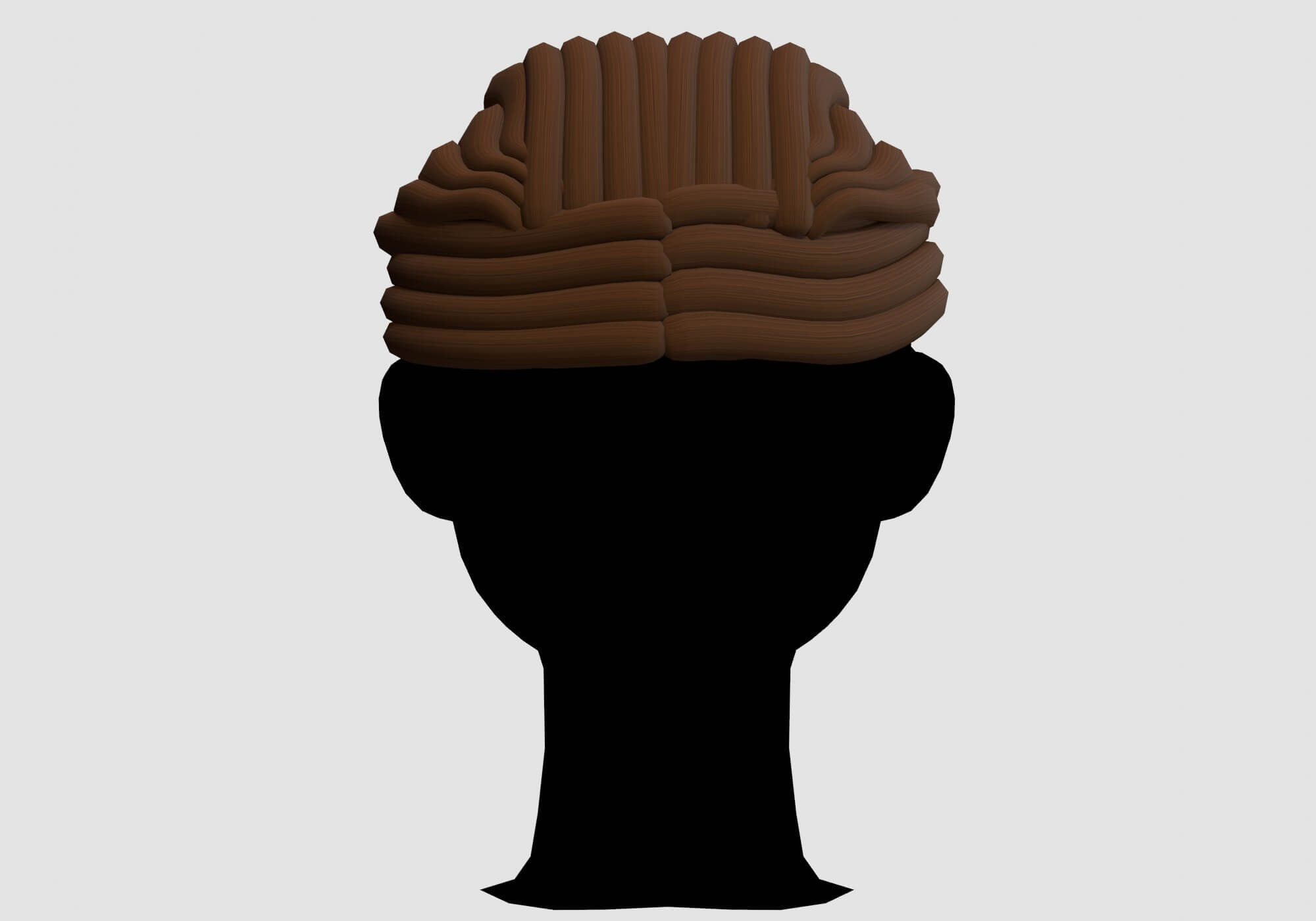 Chic Cartoon Hairstyle - 3D Model by nickianimations