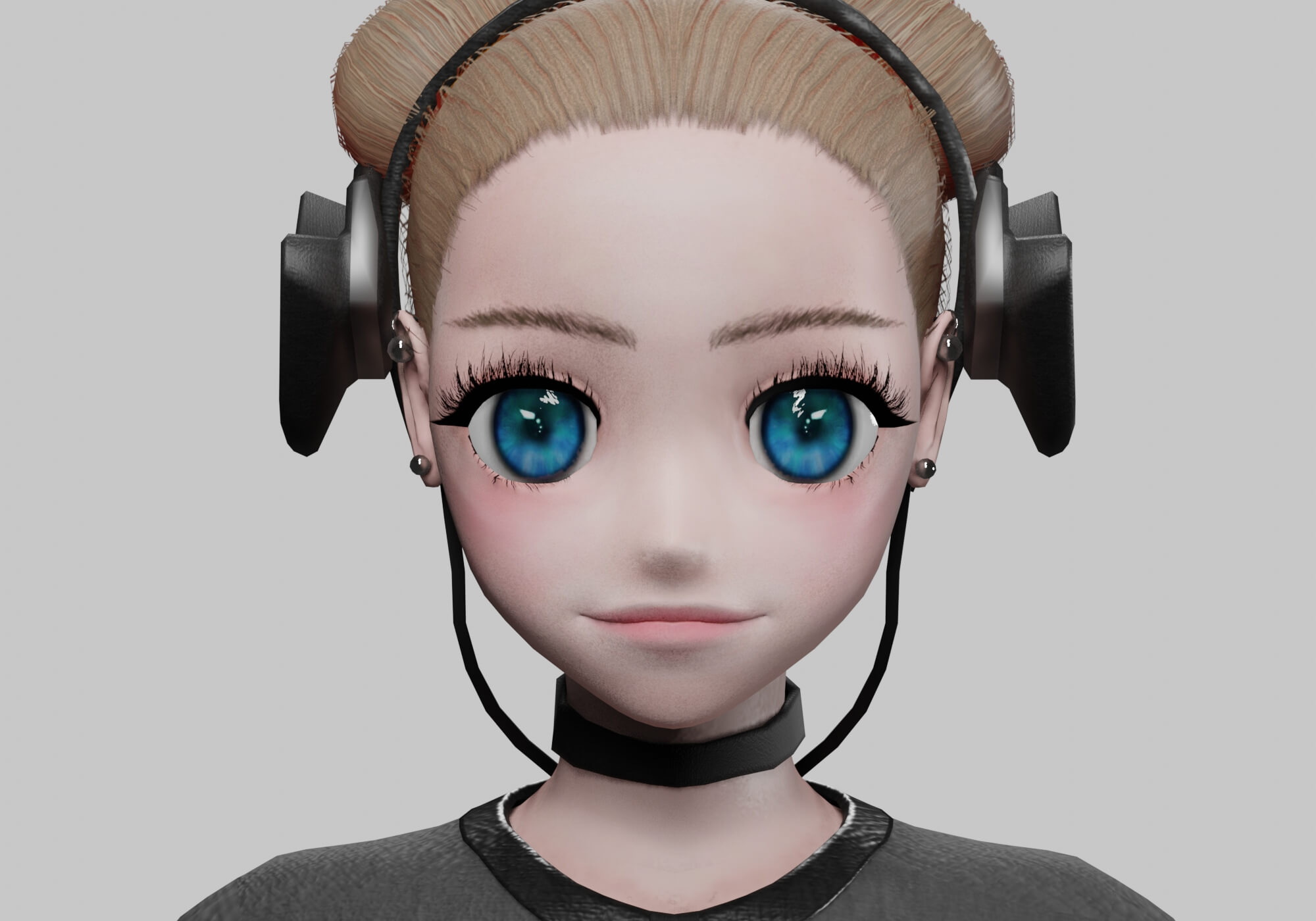 Classic Basic Girl V35767 - 3D Model by nickianimations