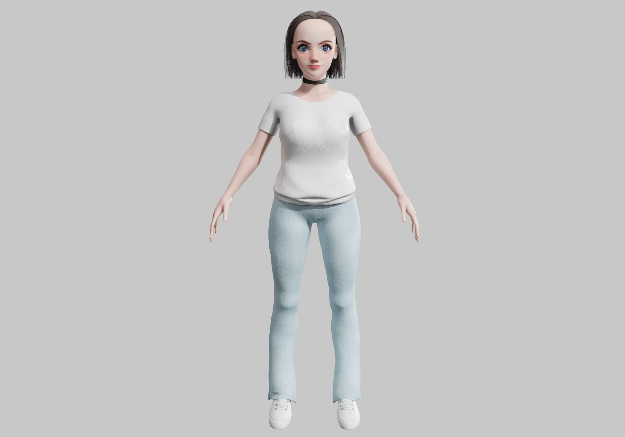 Classic Basic Woman V29079 - 3D Model by nickianimations