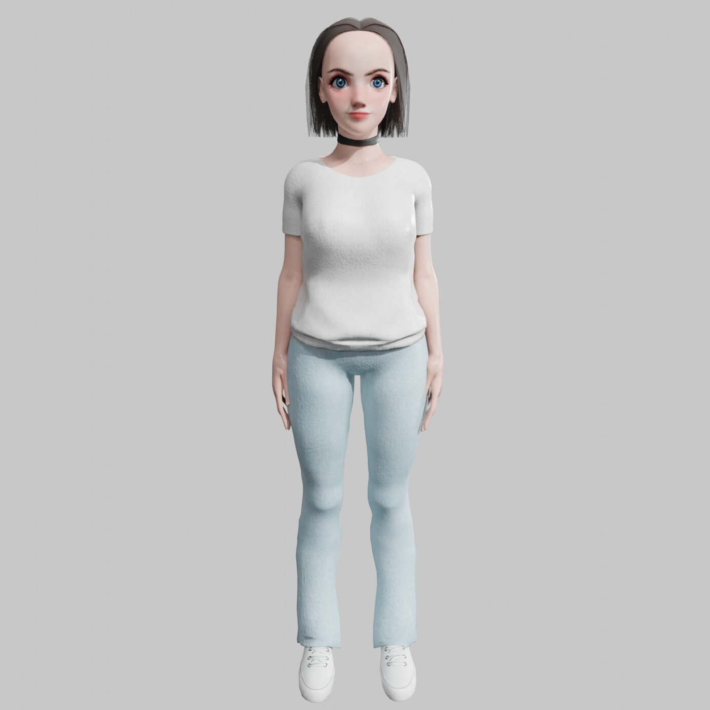 Classic Basic Woman V29079 - 3D Model by nickianimations