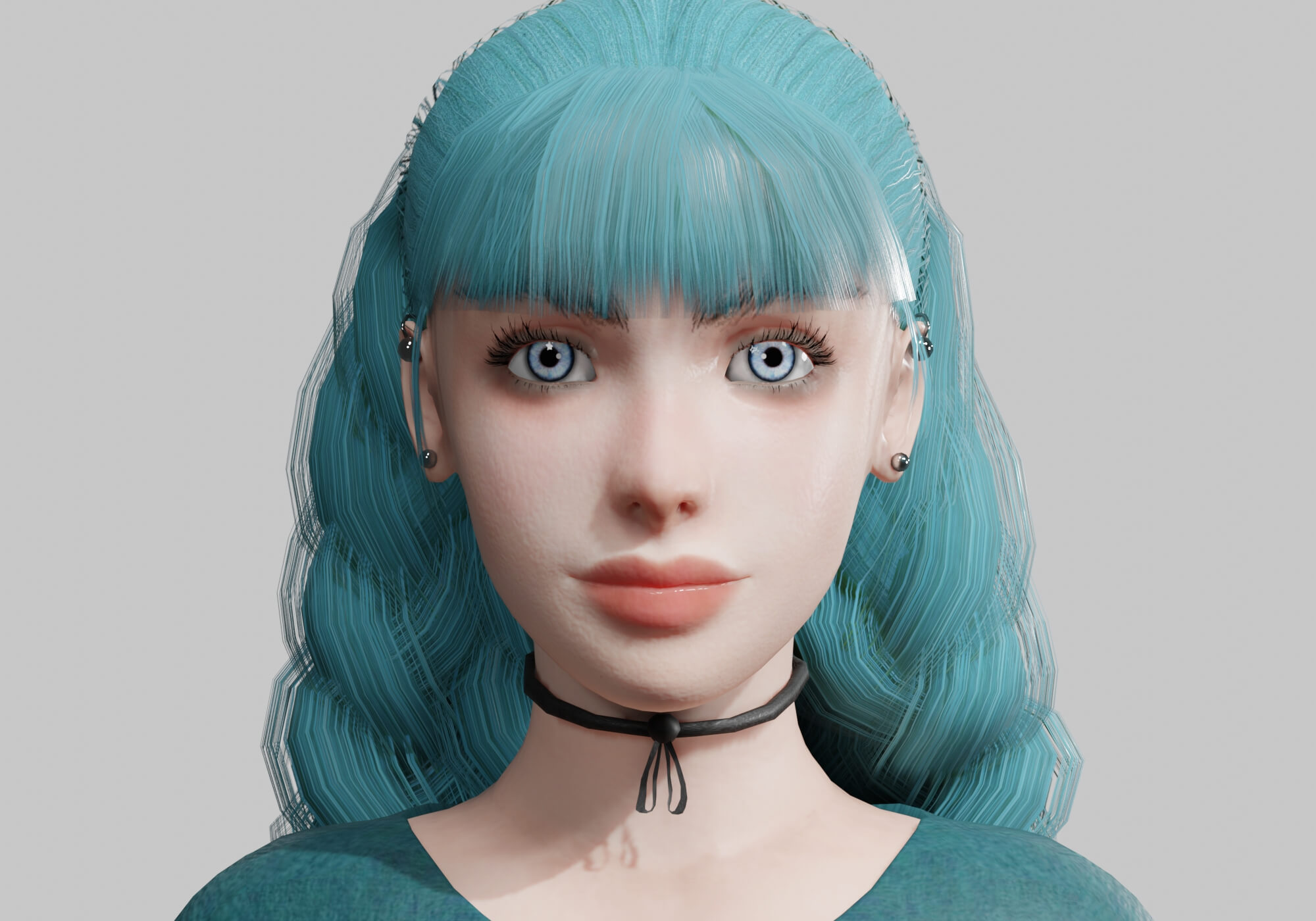 Classic Basic Woman V32723 - 3D Model by nickianimations