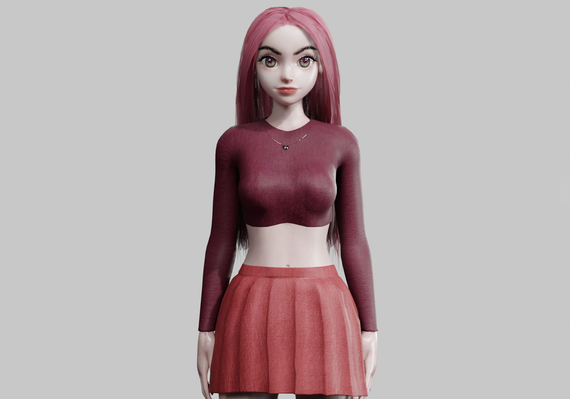 Classic Pretty Woman V33321 - 3D Model by nickianimations
