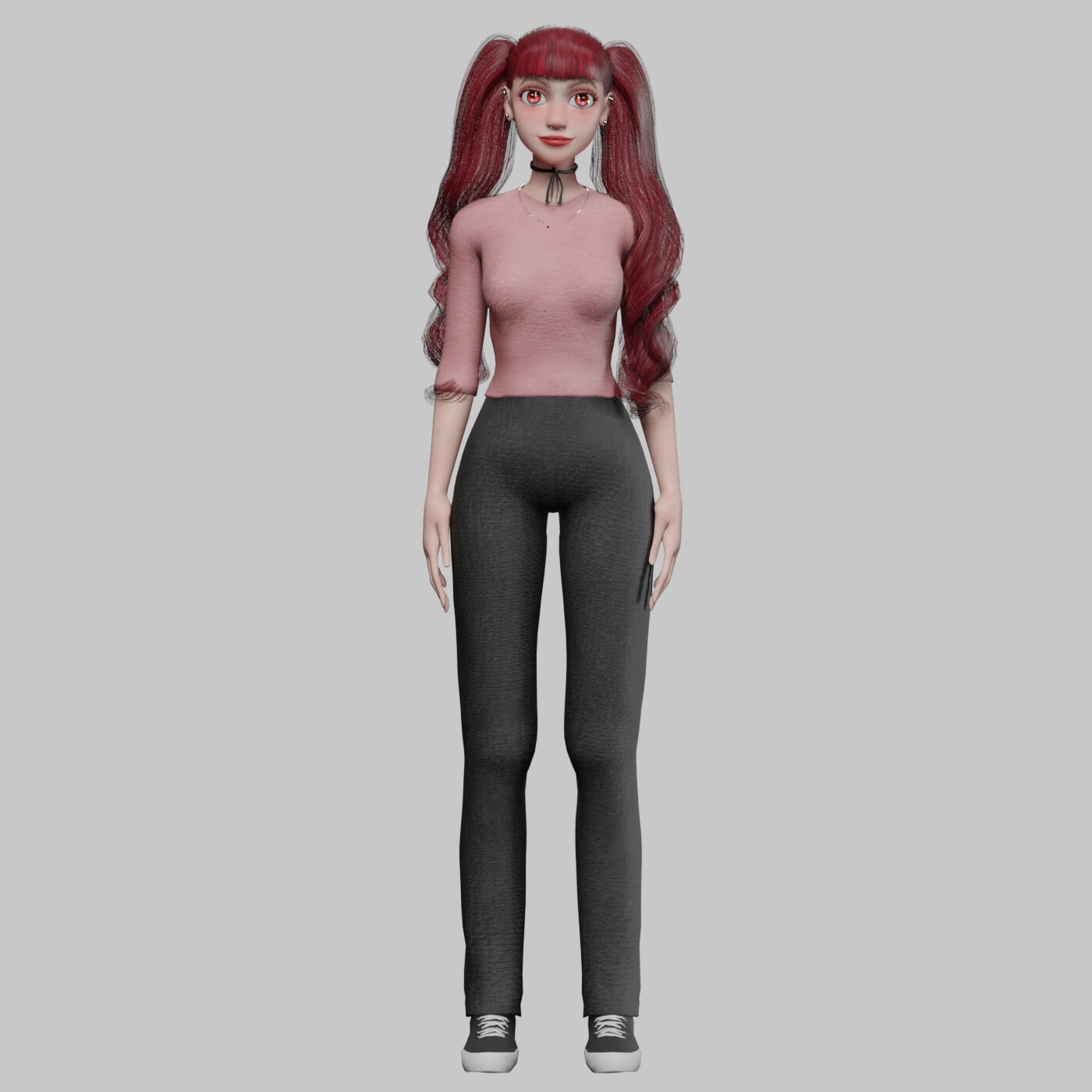 Classic Pretty Woman V36548 - 3D Model by nickianimations