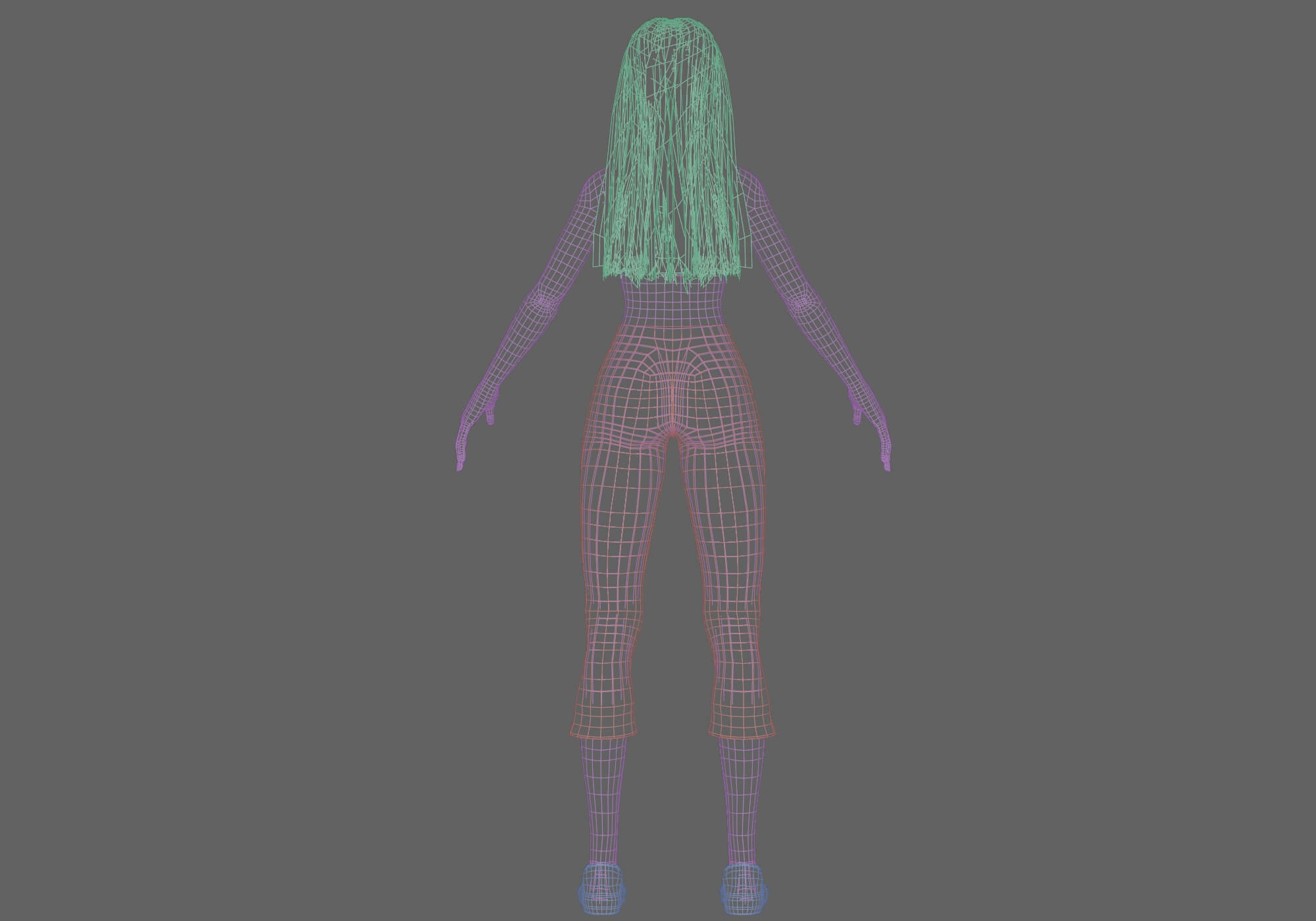 Classic Sweet Woman V29450 - 3D Model by nickianimations
