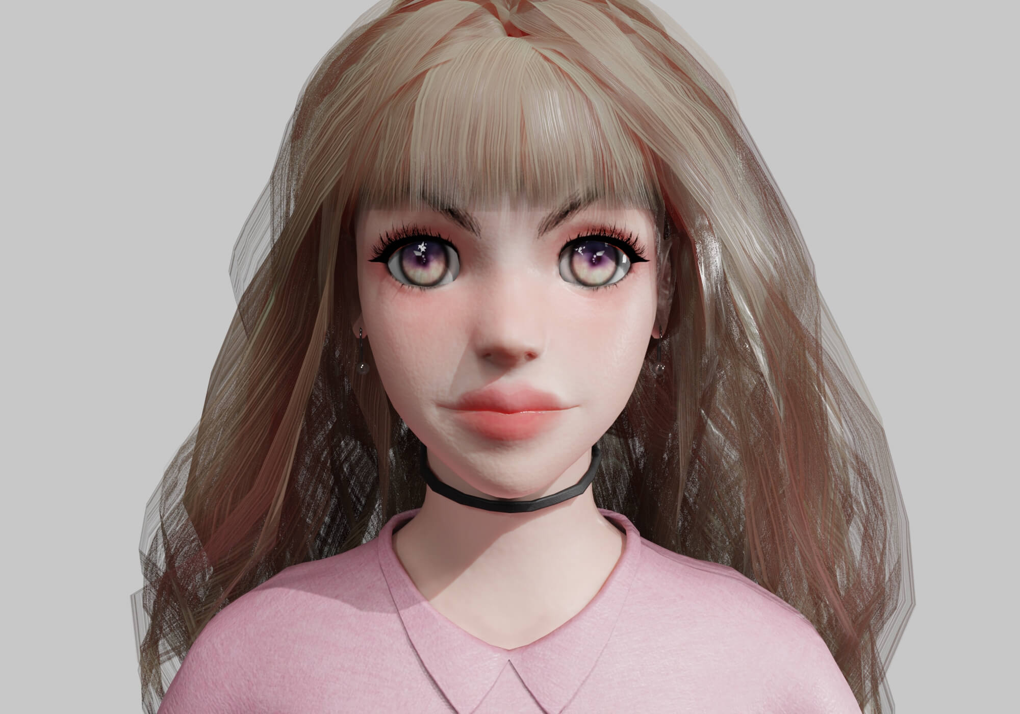 Cool Basic Woman V35794 - 3D Model by nickianimations