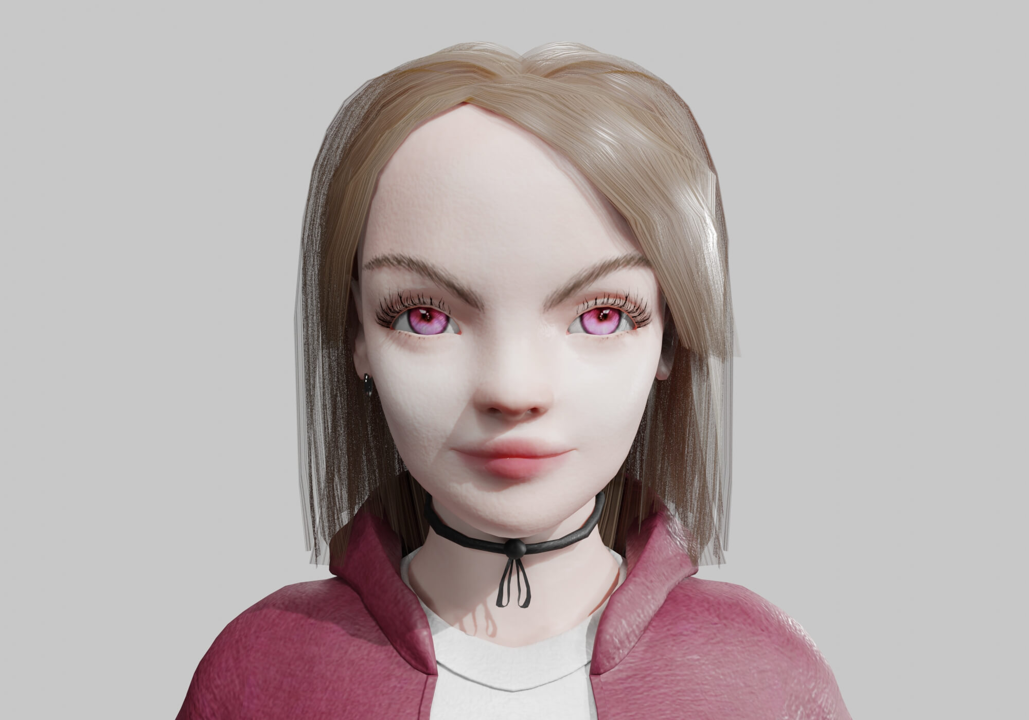 Cool Cute Woman V32349 - 3D Model by nickianimations