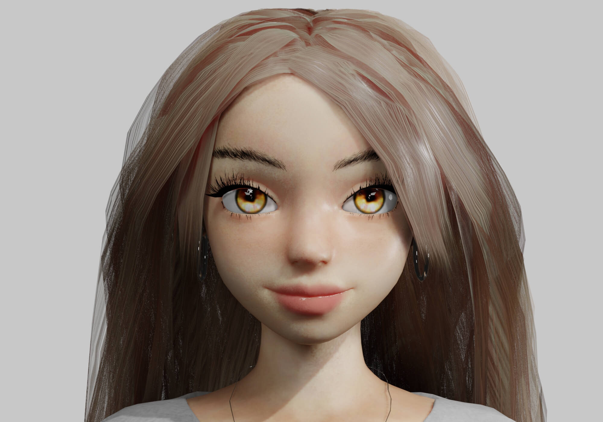 Cool Cute Woman V33894 - 3D Model by nickianimations