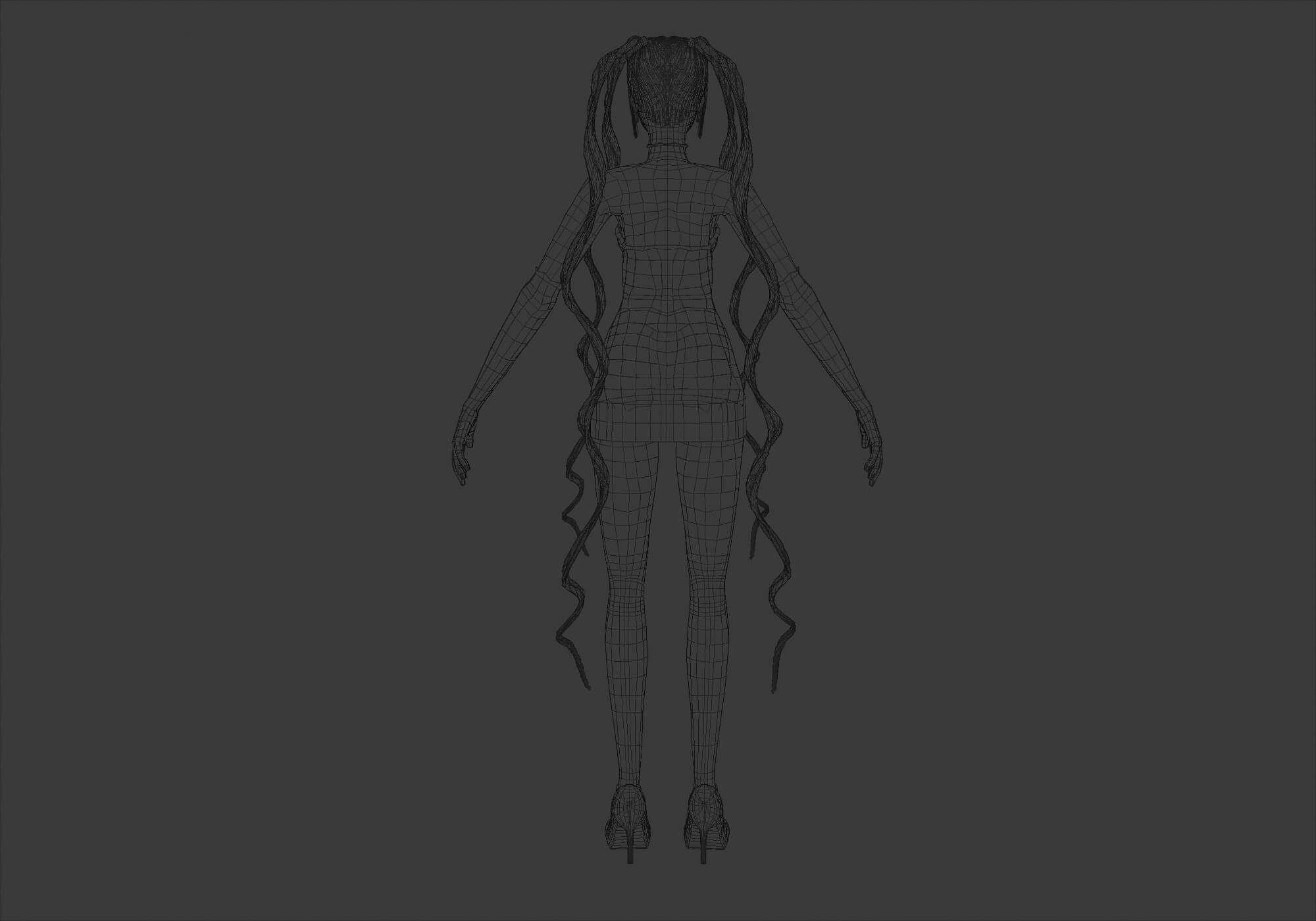 Cute Blond Woman v29516 - 3D Model by nickianimations