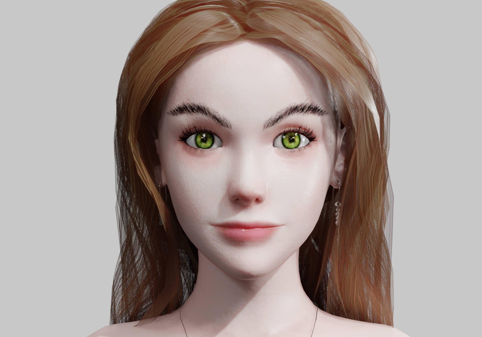 Cute Cartoon Woman V36758 - 3D Model by nickianimations