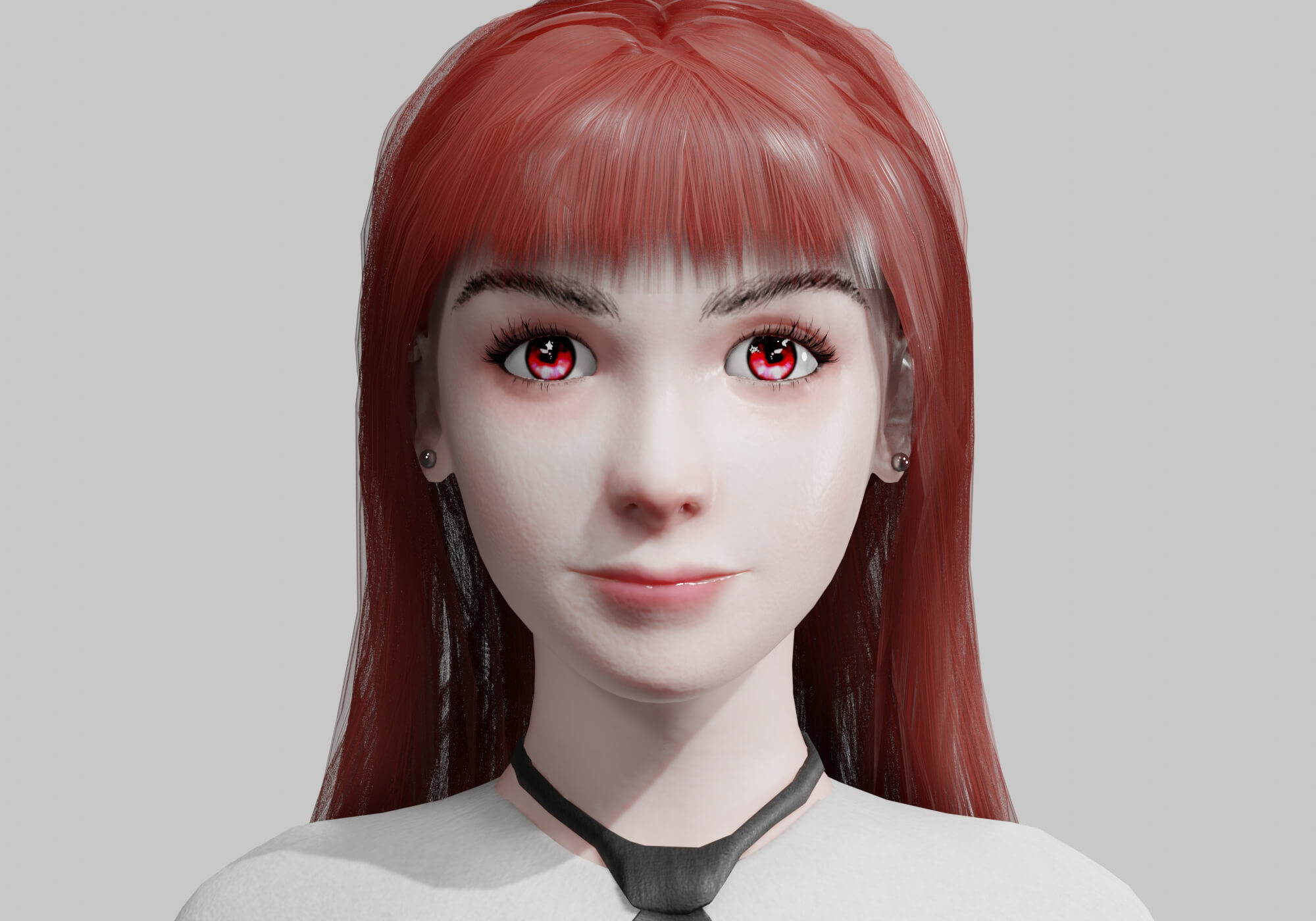 Cute Classic Woman V33730 3d Model By Nickianimations