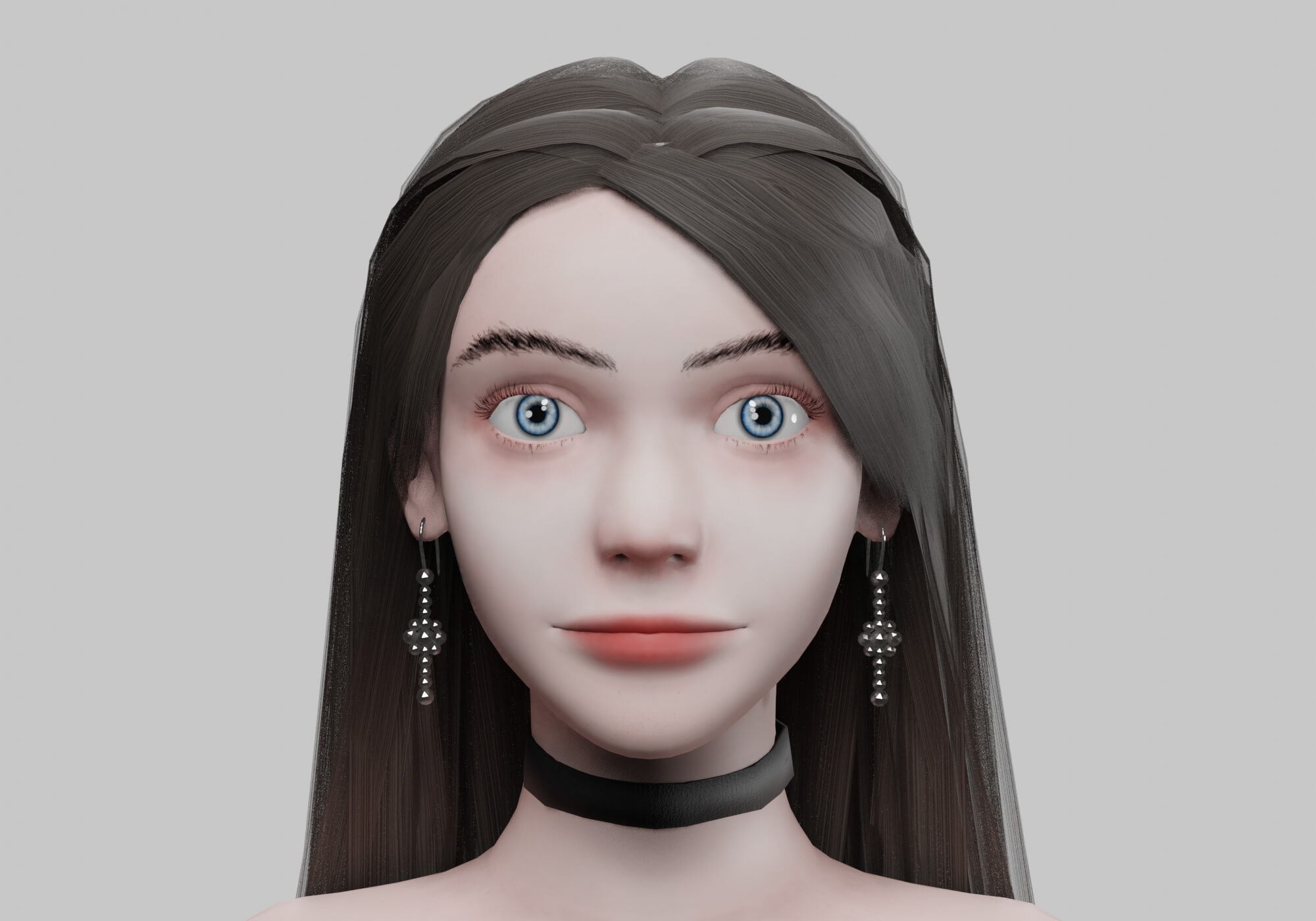 Cute Classic Woman V34073 - 3D Model by nickianimations