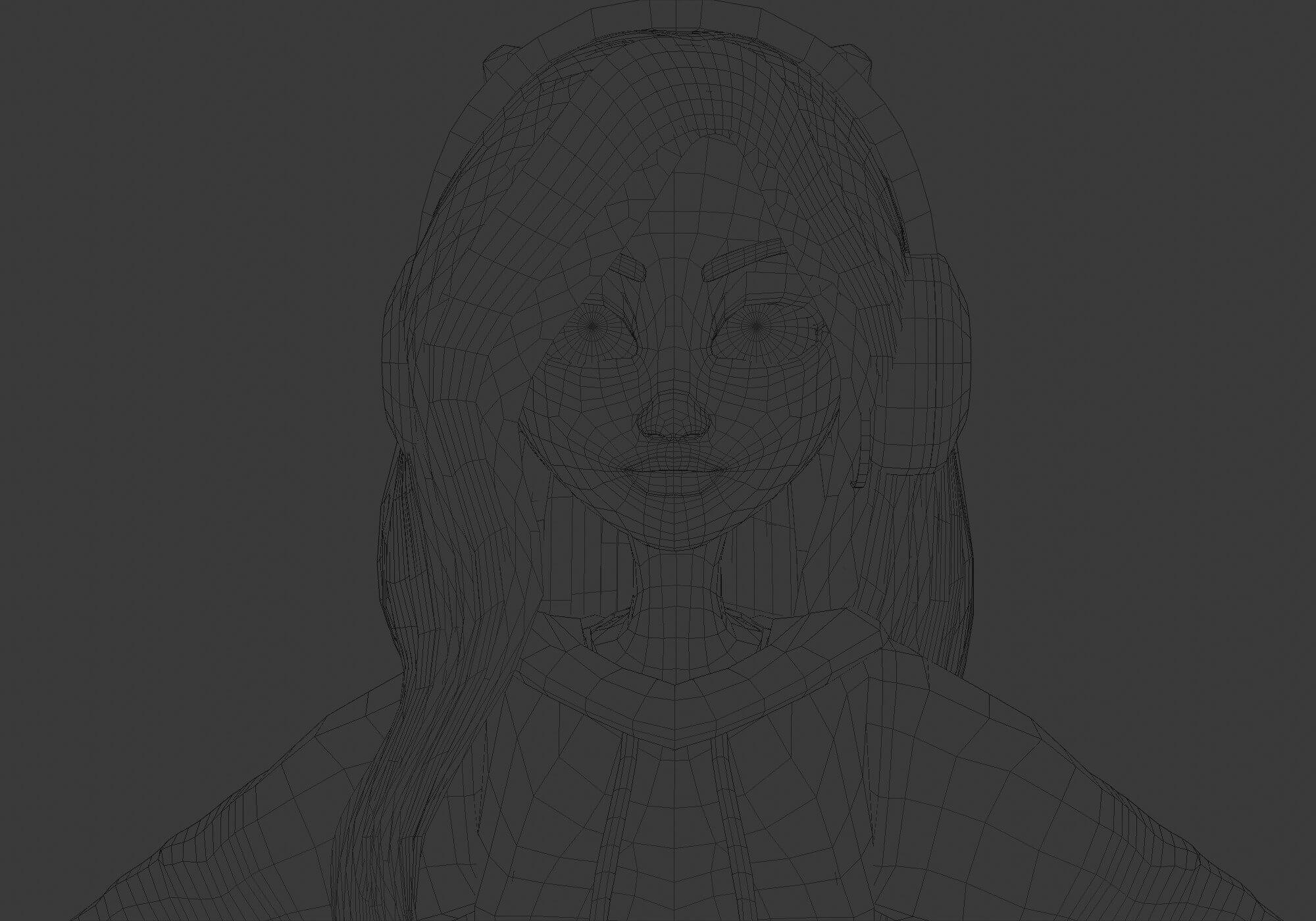 Cute Gaming Girl - 3D Model by nickianimations