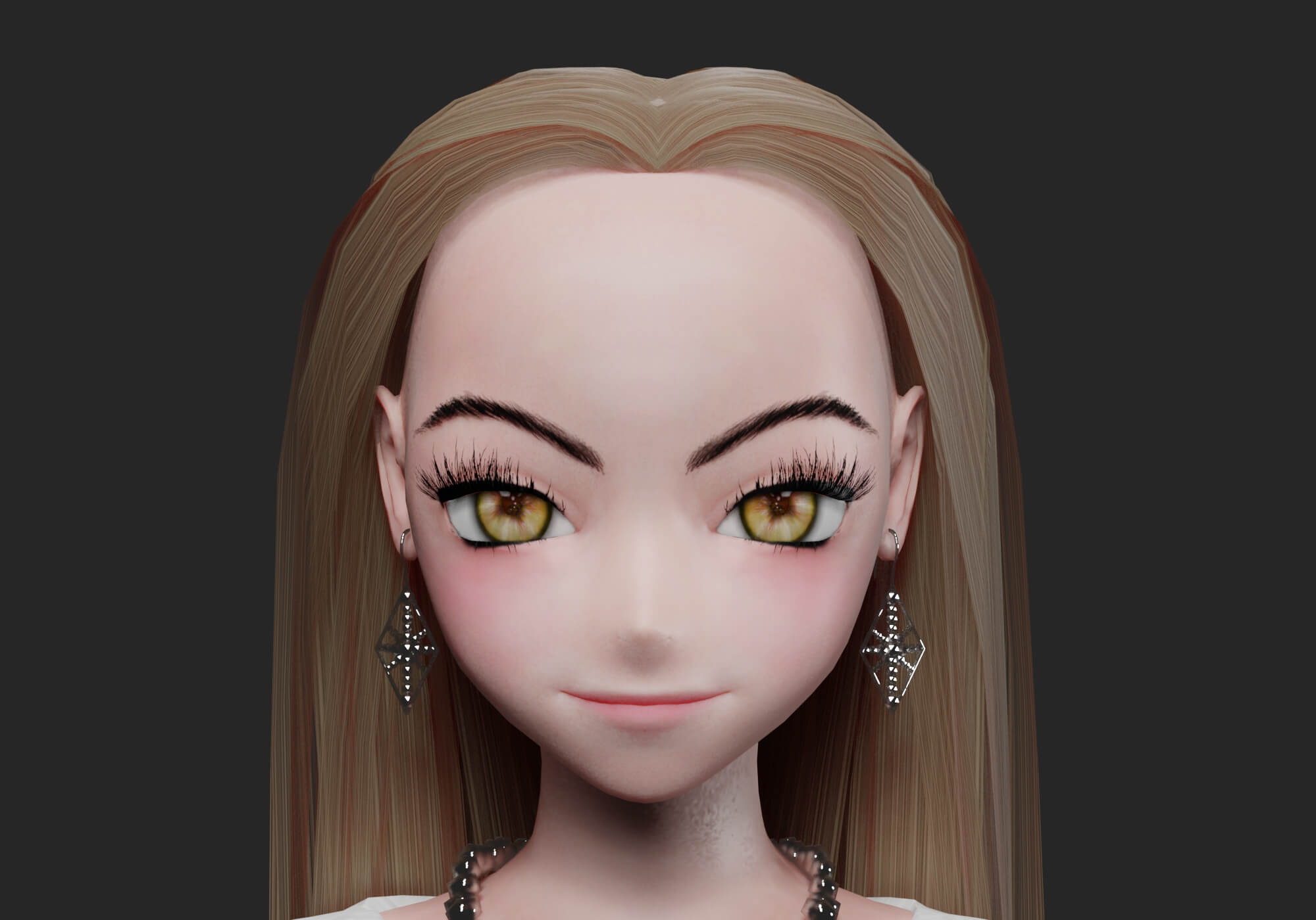 Cute Teen Girl V31706 - 3D Model by nickianimations