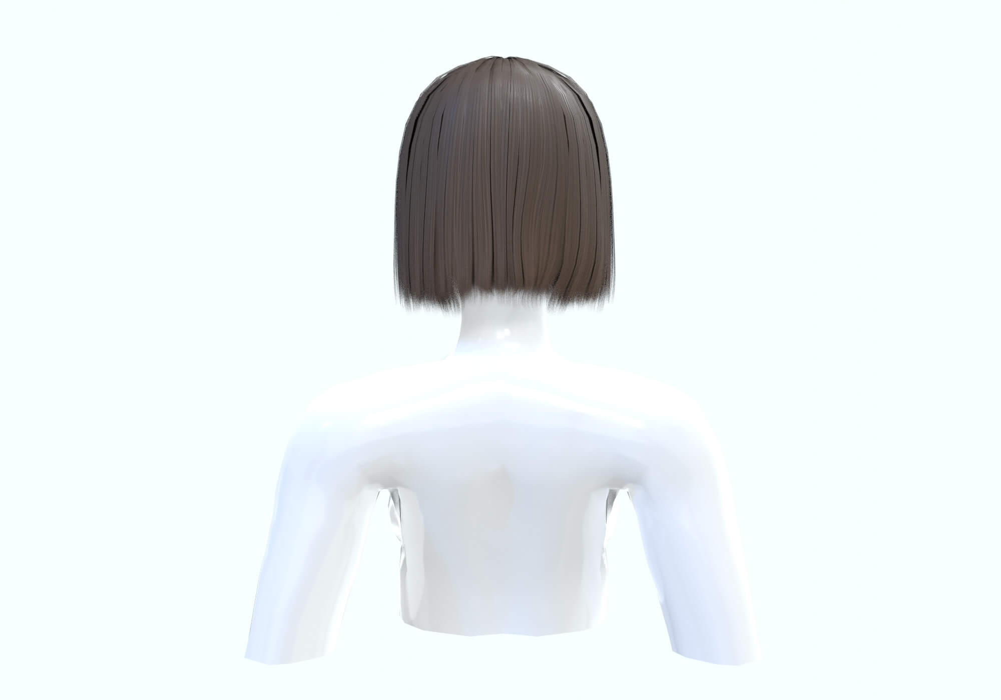 Female Bob Hairstyle v27394 - 3D Model by nickianimations
