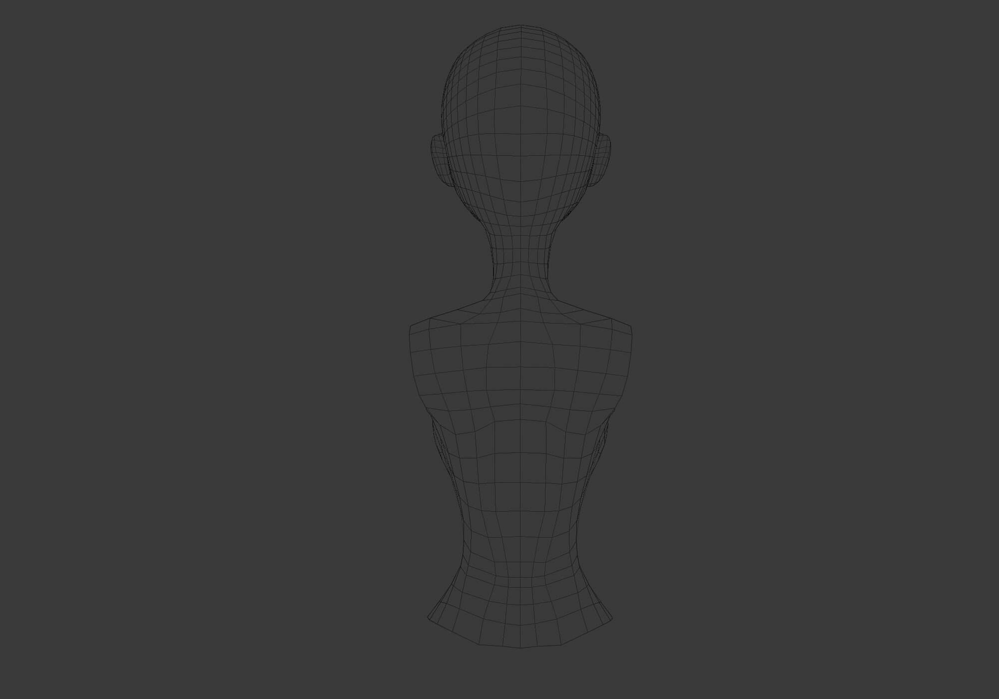 Female Body Torso - 3D Model by nickianimations