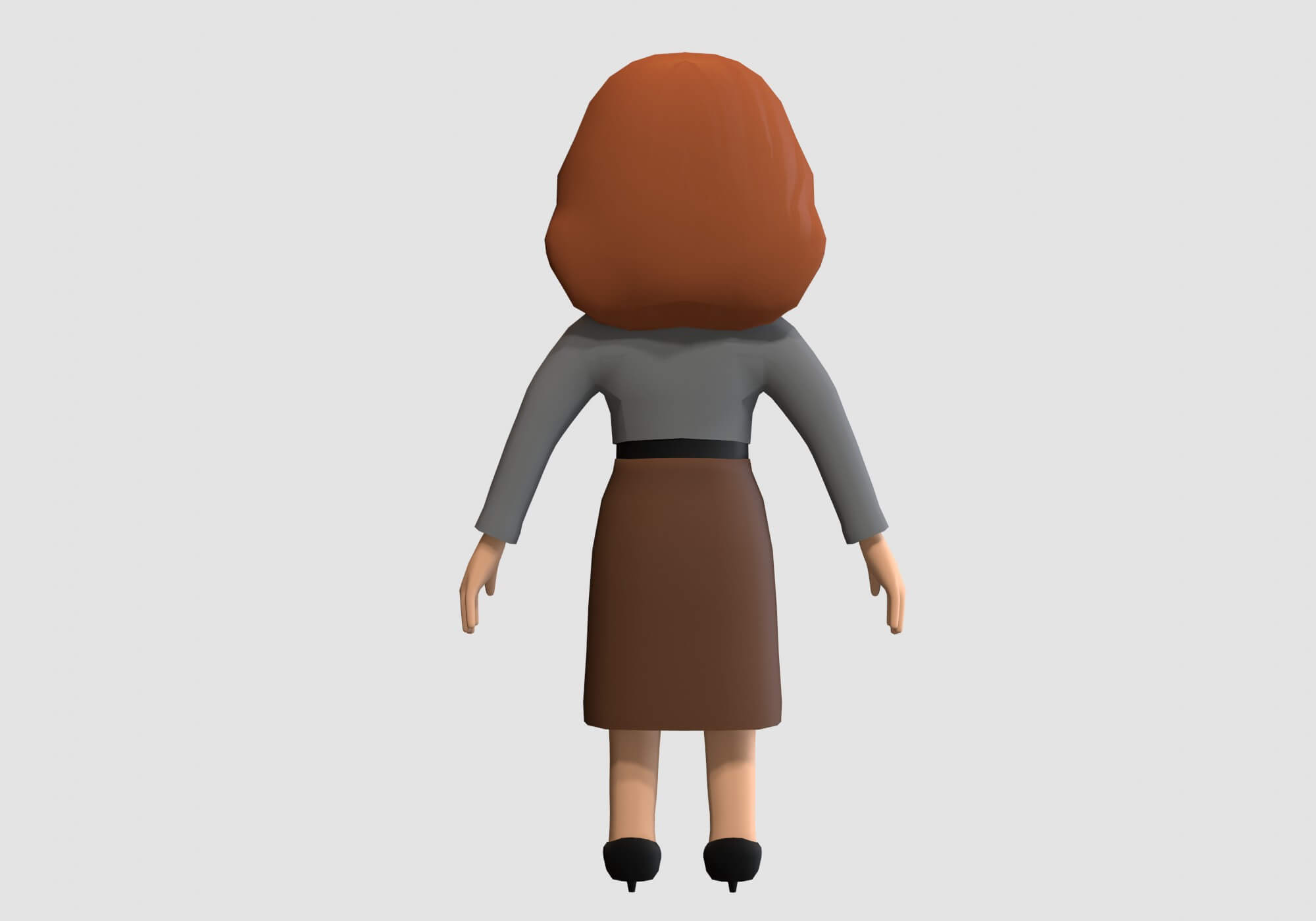 Cartoon Teacher - 3D Model by nickianimations