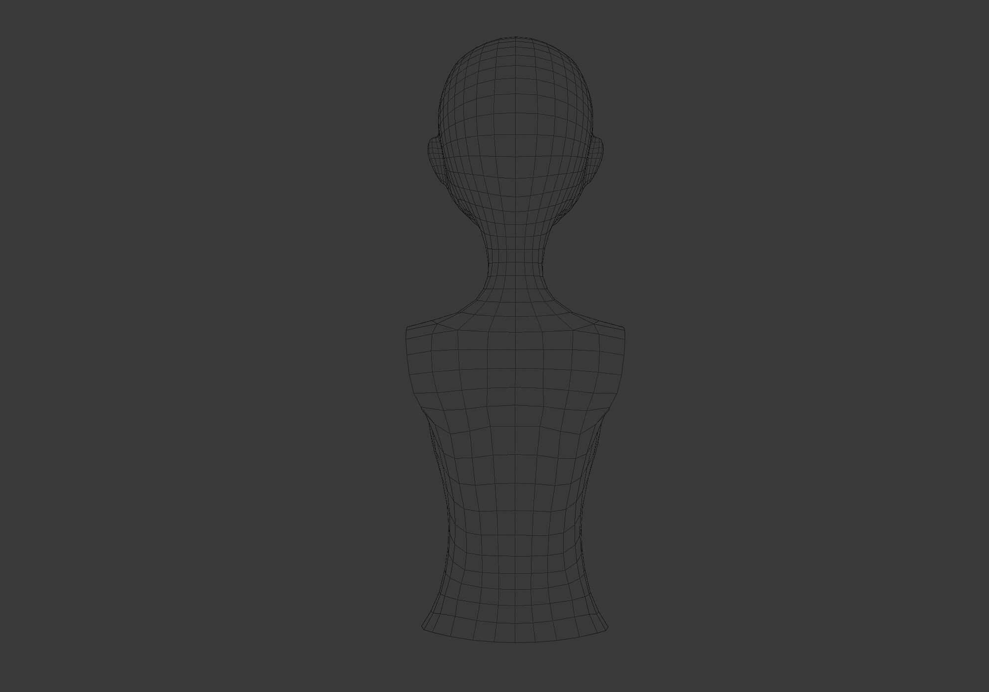 Female Cartoon Torso - 3D Model by nickianimations