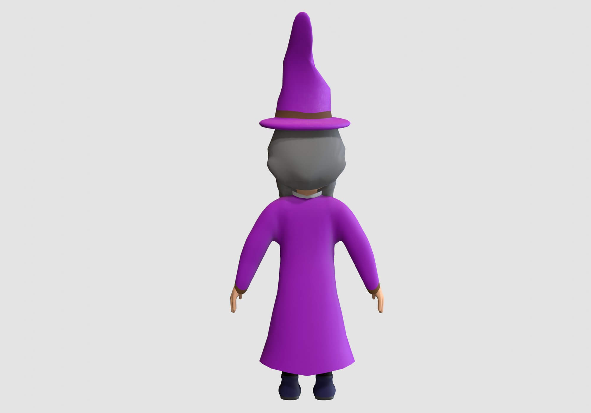 Cartoon Wizard - 3D Model by nickianimations