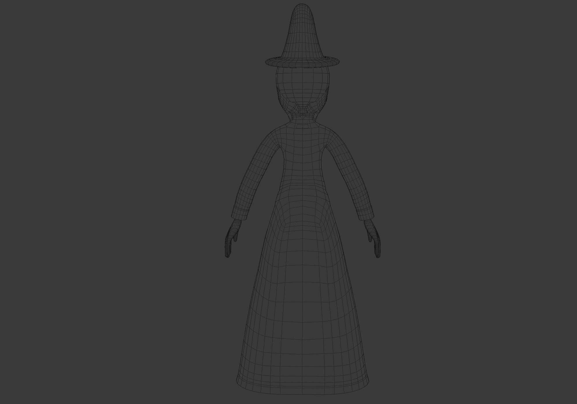 Male Cartoon Wizard - 3D Model by nickianimations