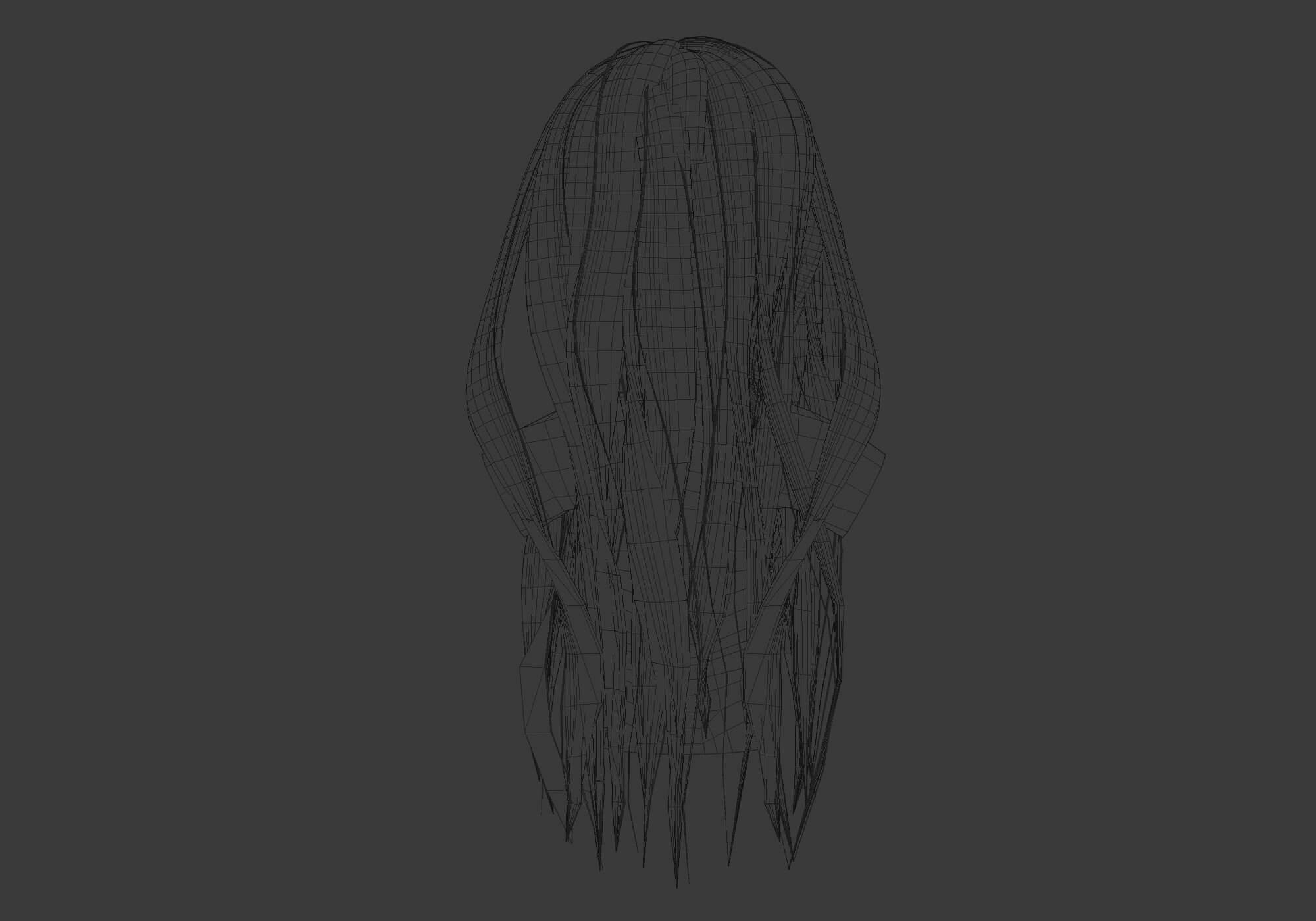 Messy Cartoon Hairstyle - 3D Model by nickianimations