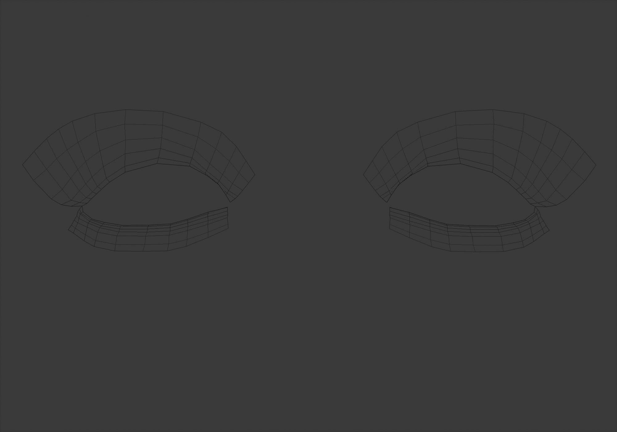 Middle Long Eyelashes v294 - 3D Model by nickianimations
