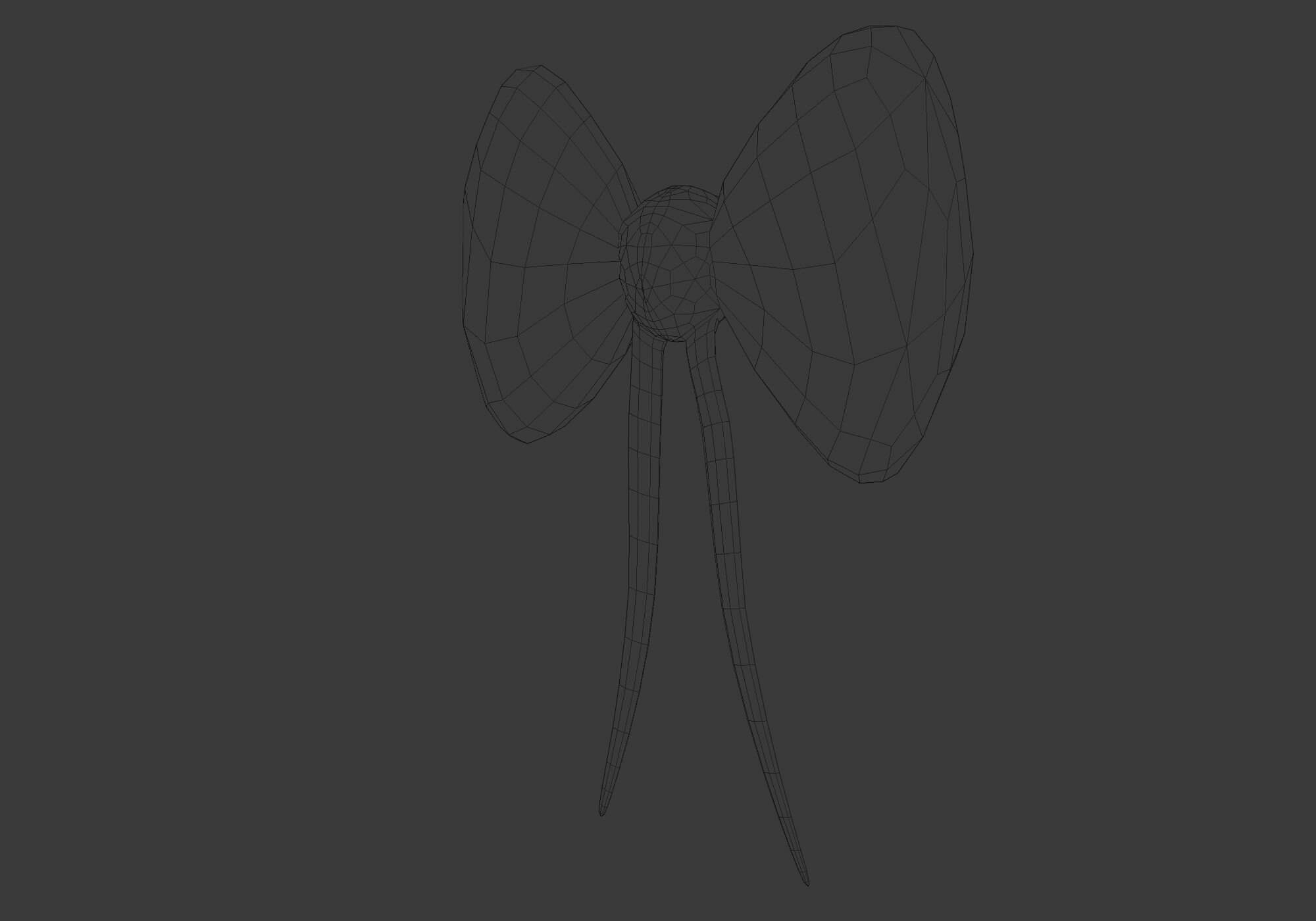 Pink Glitter Ribbon - 3D Model by nickianimations