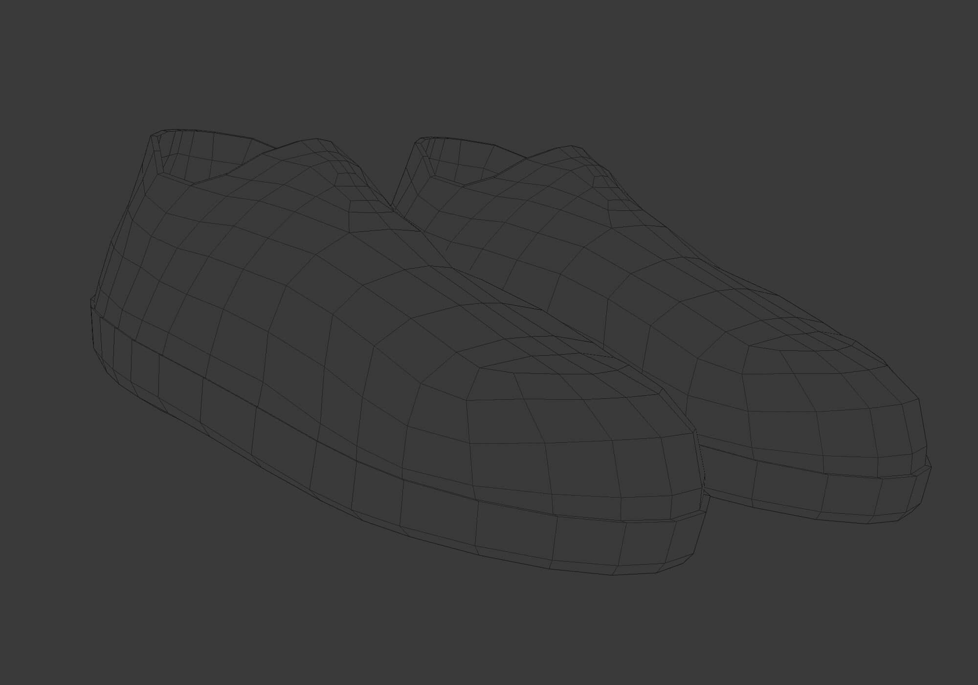 Pink Simple Shoes - 3D Model by nickianimations