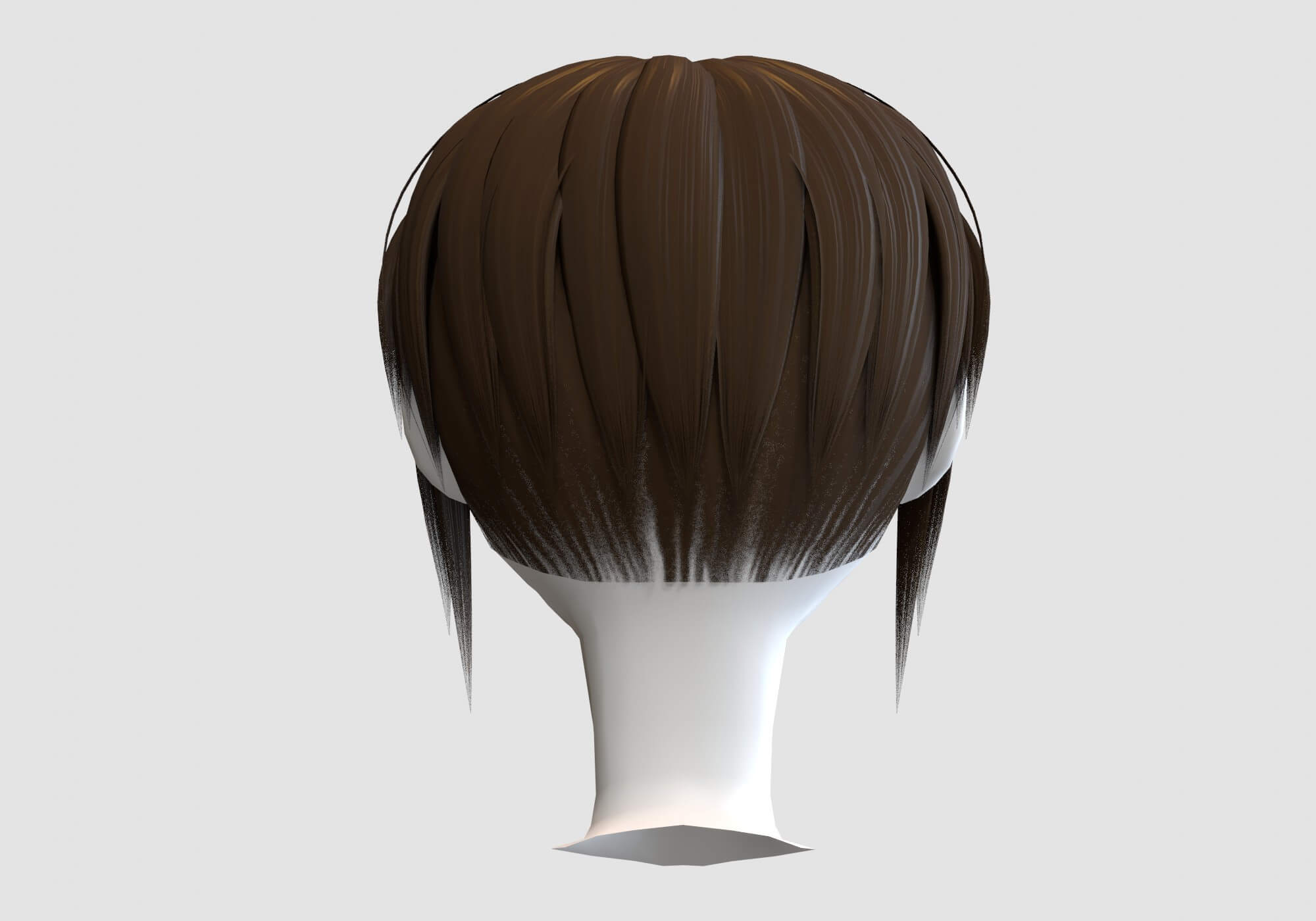 Cartoon Hairstyle - 3D Model by nickianimations