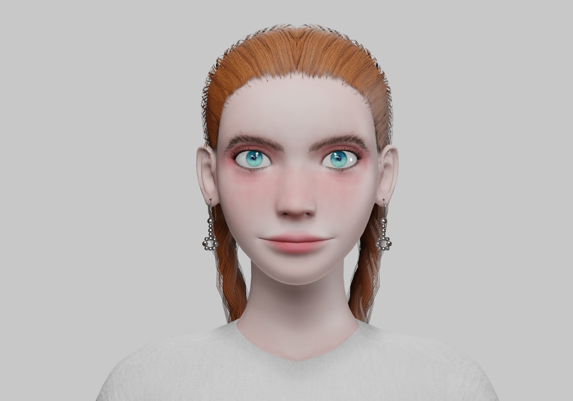 Pretty Basic Woman V26481 - 3D Model by nickianimations
