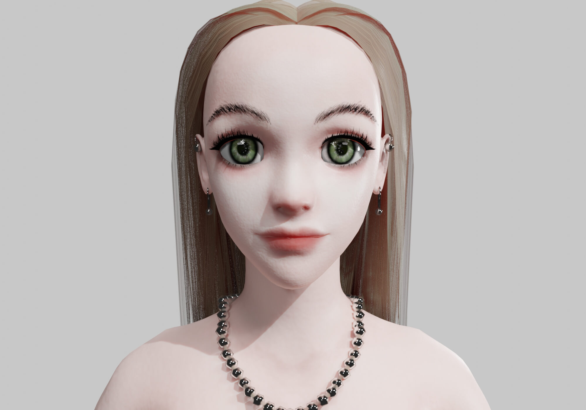 Pretty Basic Woman V29701 - 3D Model by nickianimations