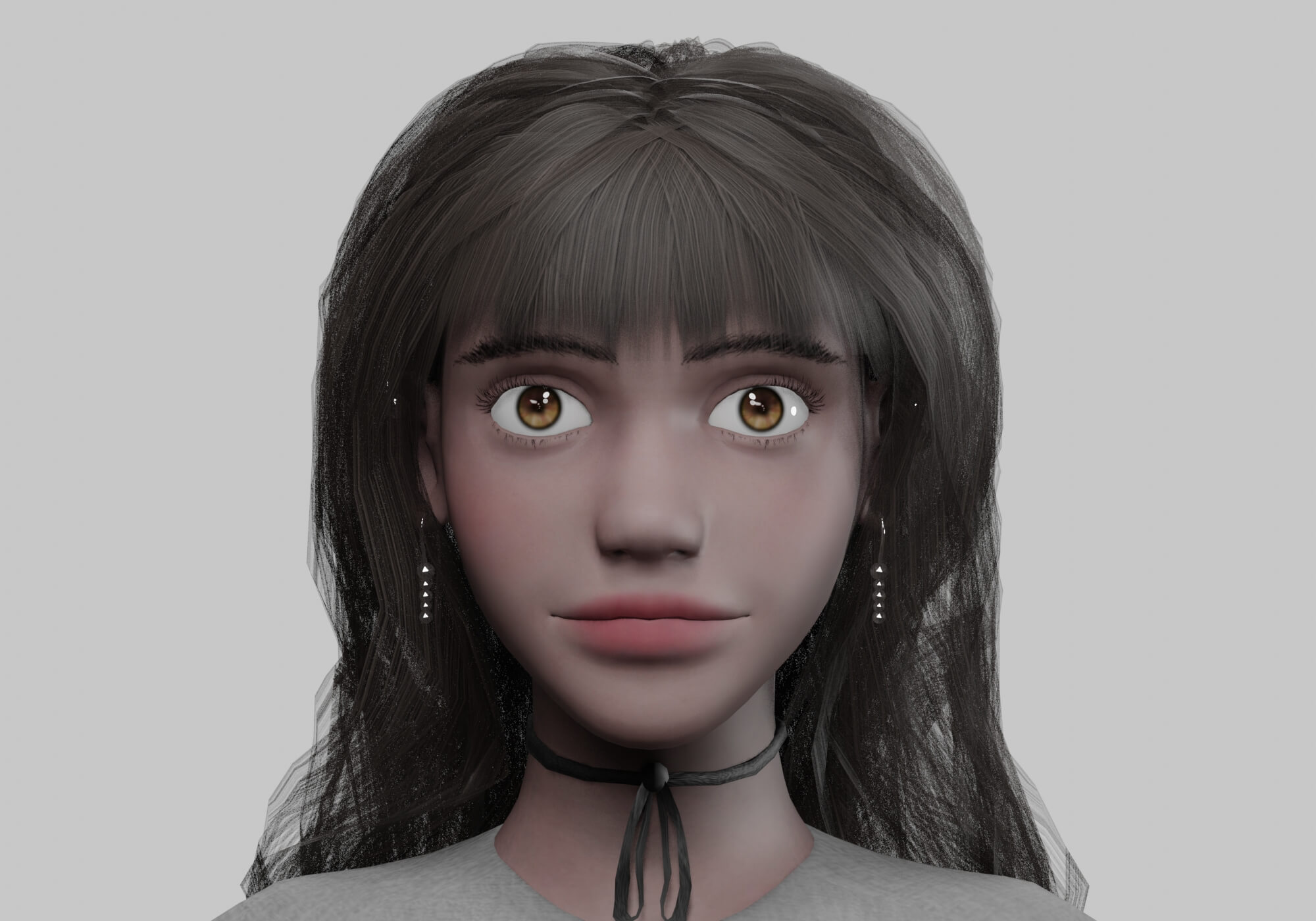 Pretty Basic Woman V29720 - 3D Model by nickianimations