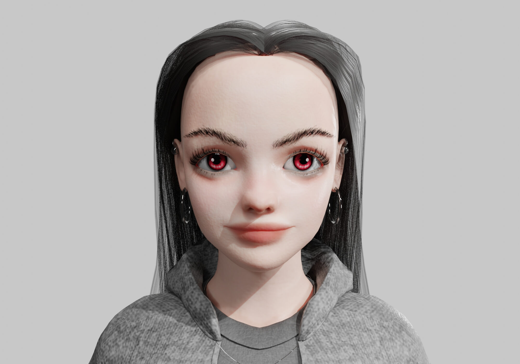 Pretty Basic Woman V36034 - 3D Model by nickianimations