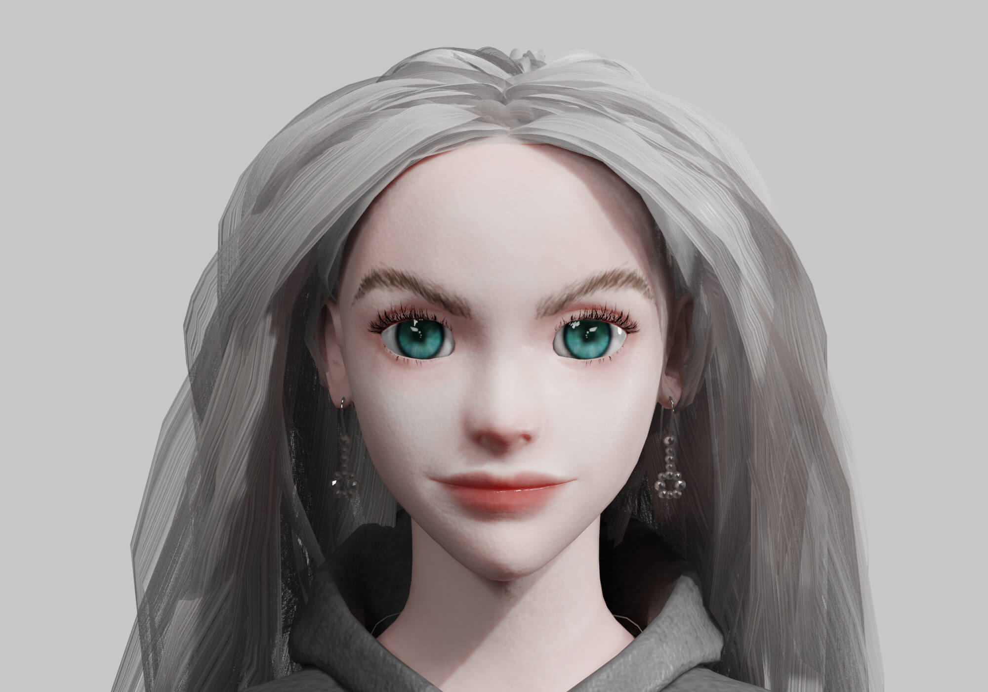 Pretty Basic Woman V36102 - 3D Model by nickianimations