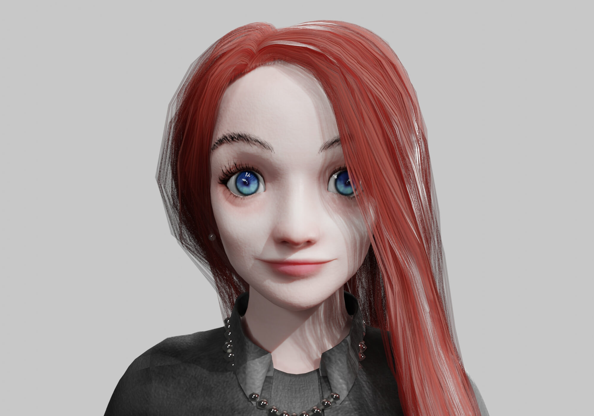 Pretty Beautiful Woman V41950 - 3D Model by nickianimations