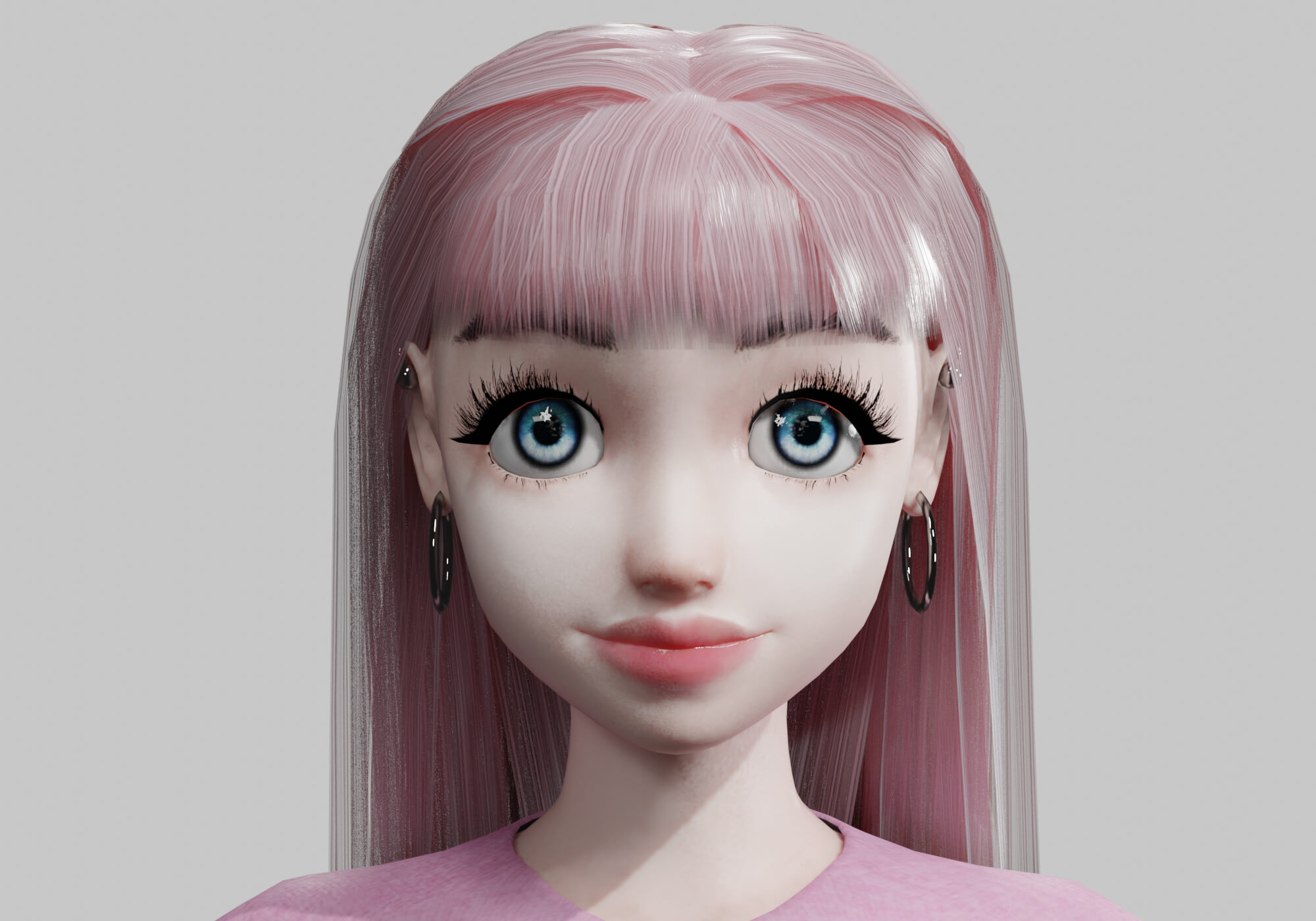 Pretty Cool Woman V23488 - 3D Model by nickianimations