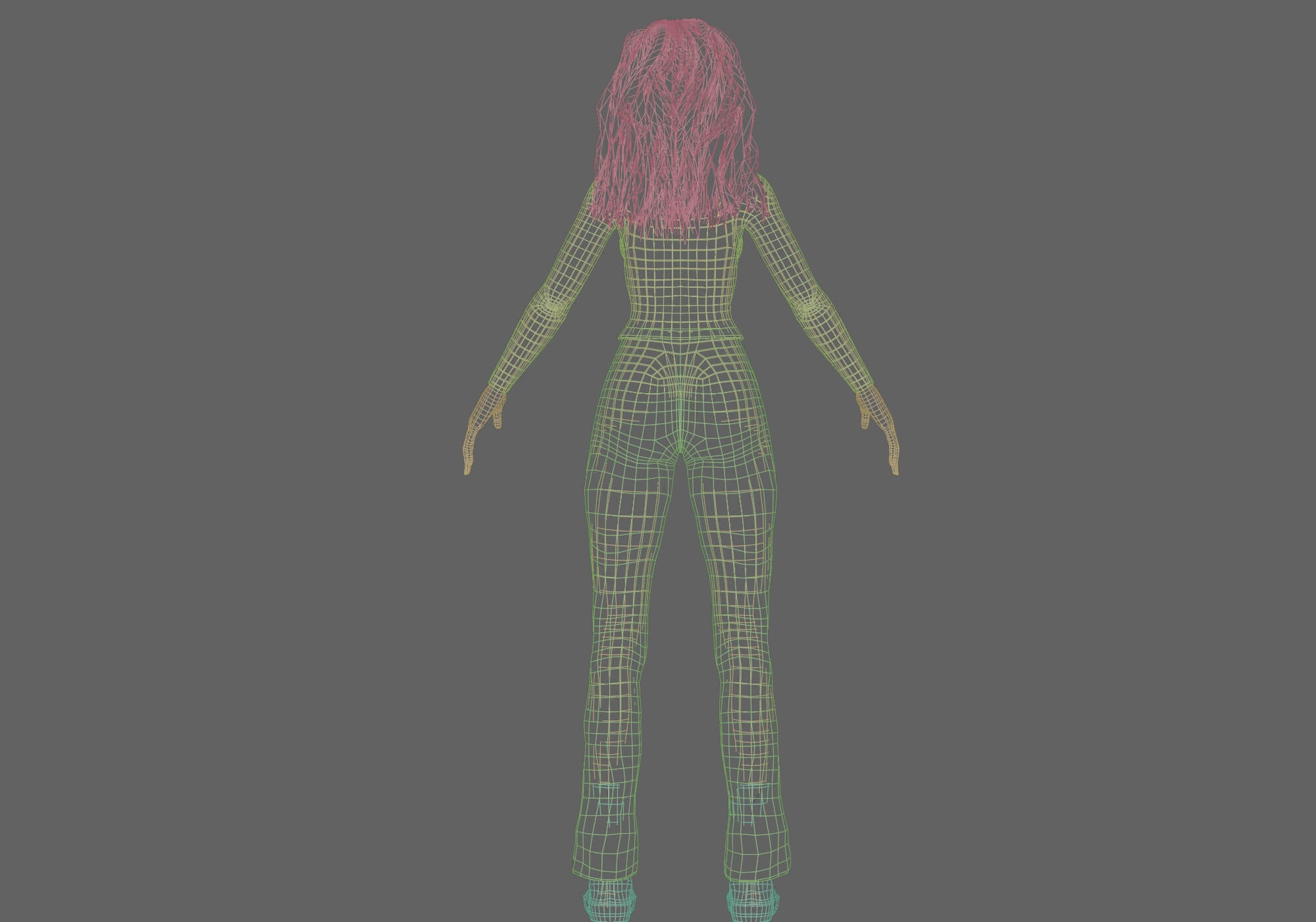 Pretty Standard Woman V36504 - 3D Model by nickianimations