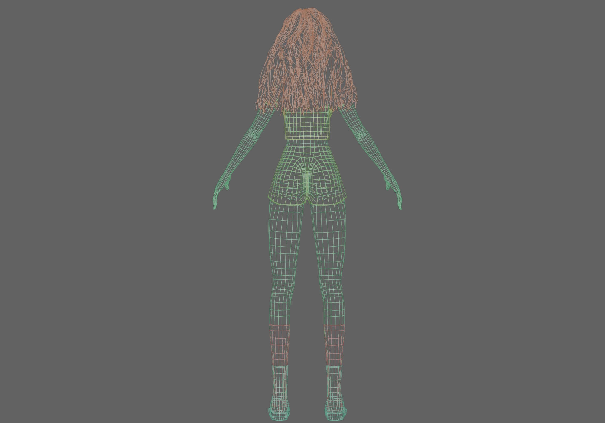 Pretty Standard Woman V37879 - 3D Model by nickianimations
