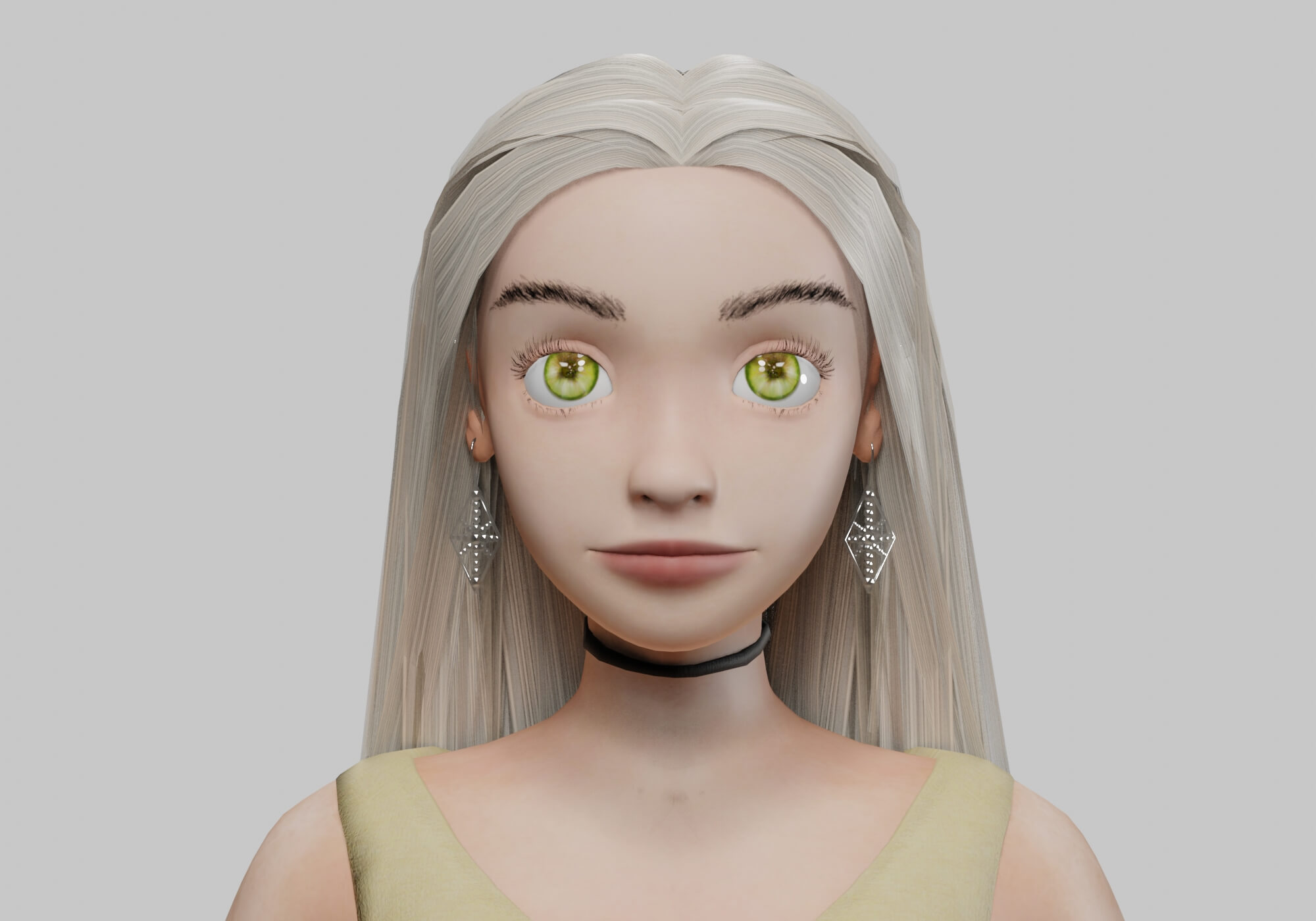 Pretty Teen Girl V33125 - 3D Model by nickianimations