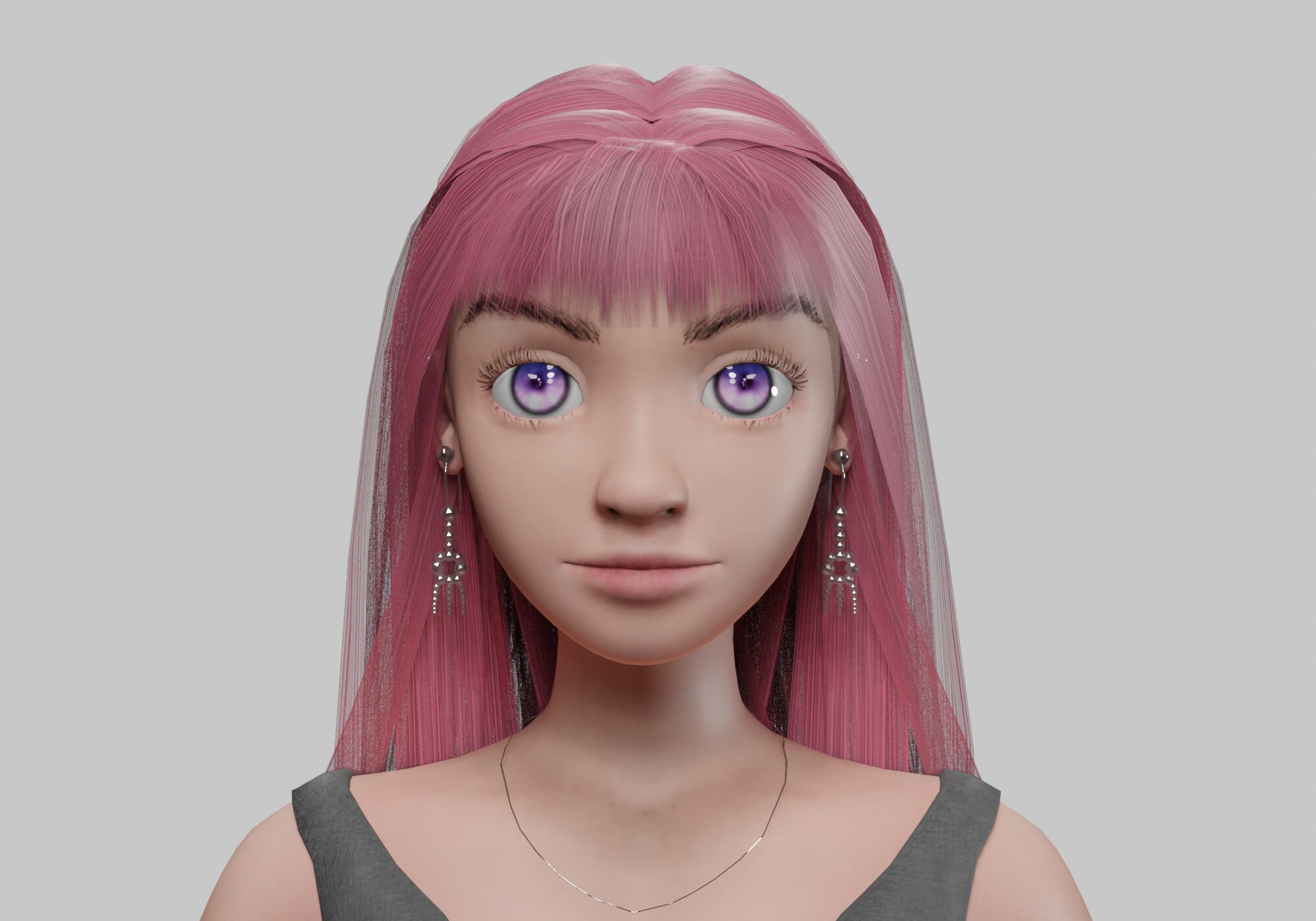Pretty Teen Girl V33133 - 3D Model by nickianimations
