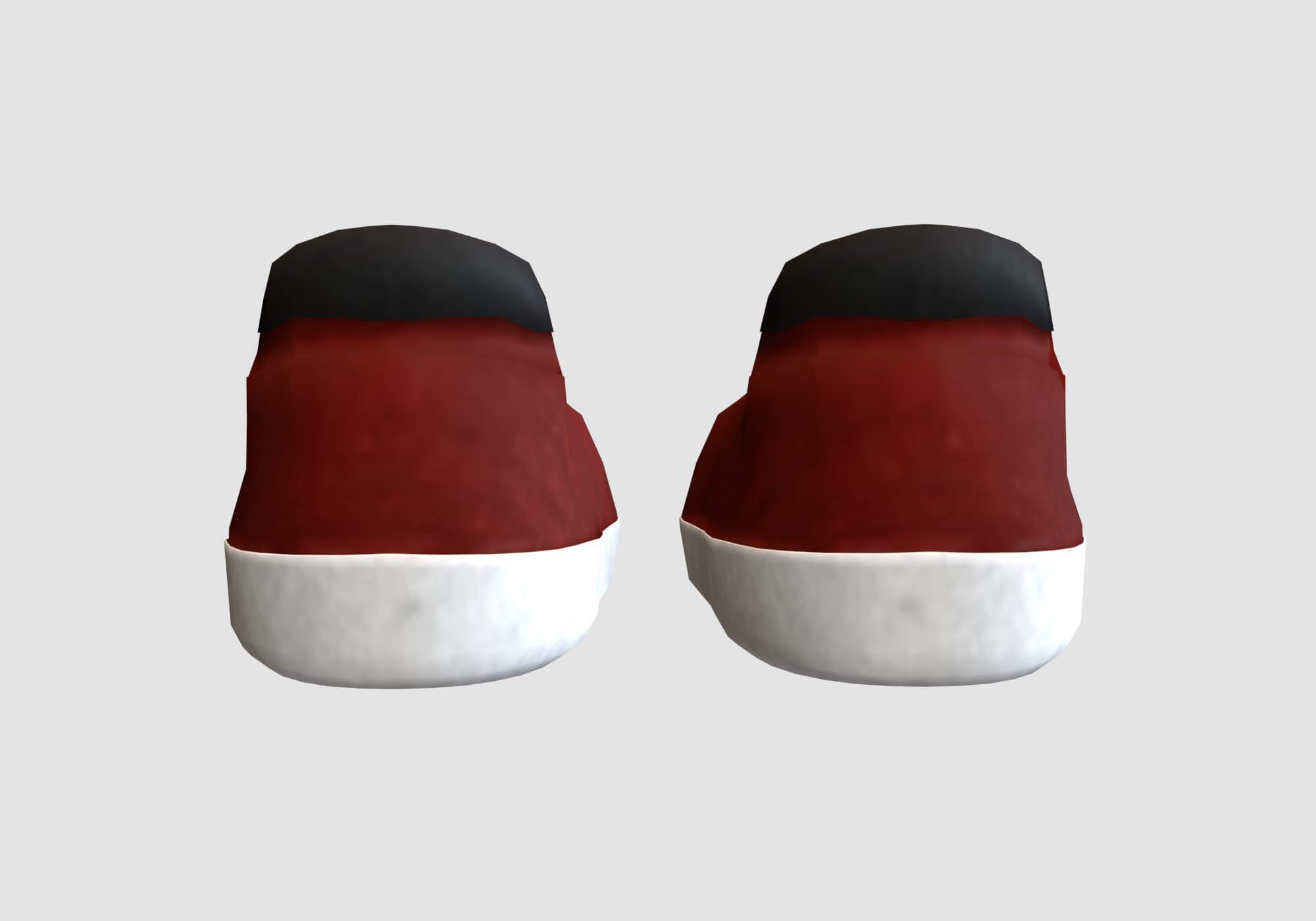 Red Basic Shoes - 3D Model by nickianimations