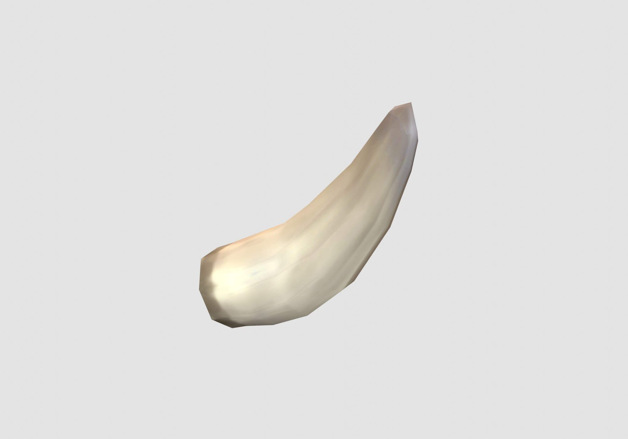 Sharp Bone Horn - 3D Model by nickianimations