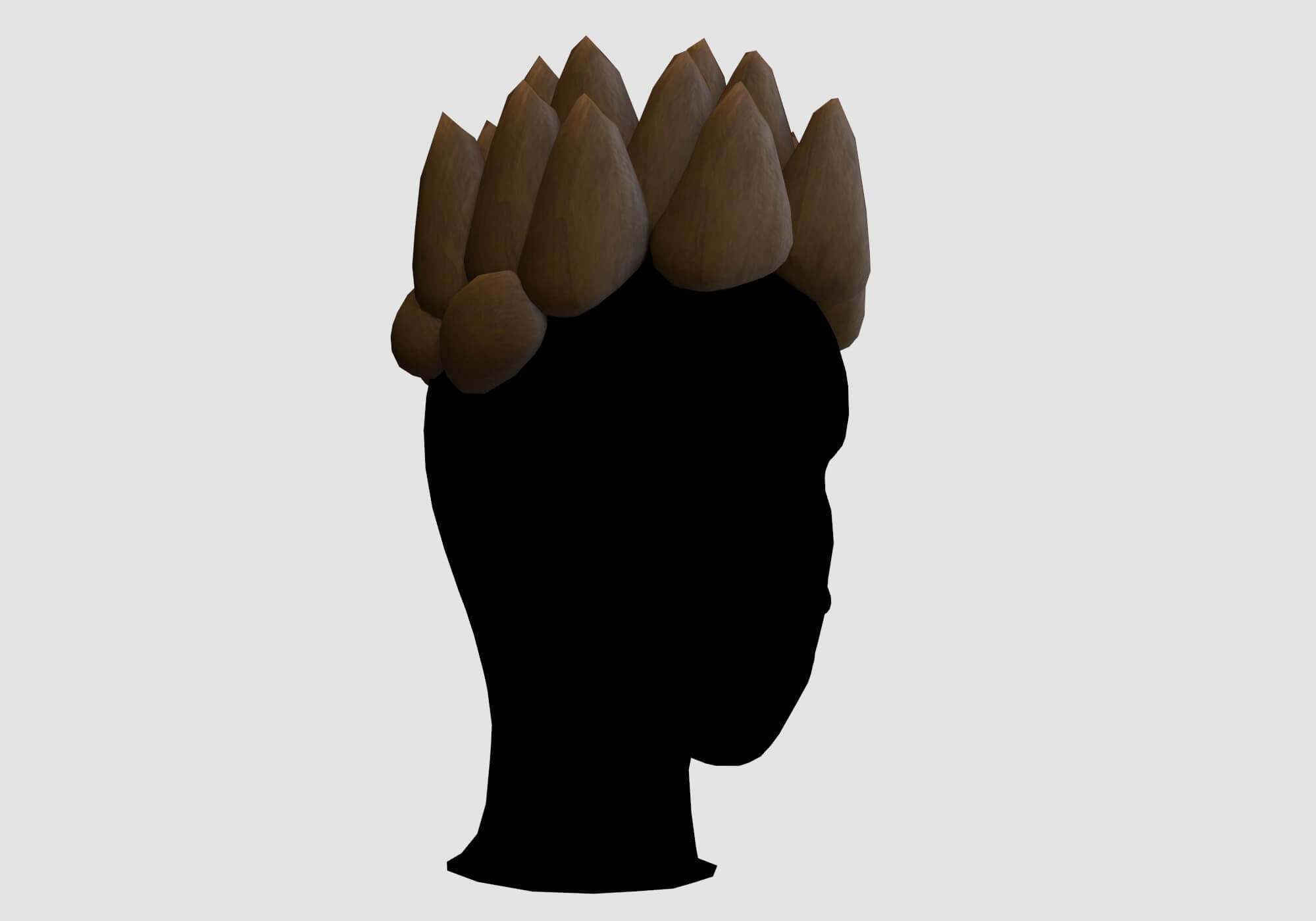 Sharp Cartoon Hairstyle - 3D Model by nickianimations