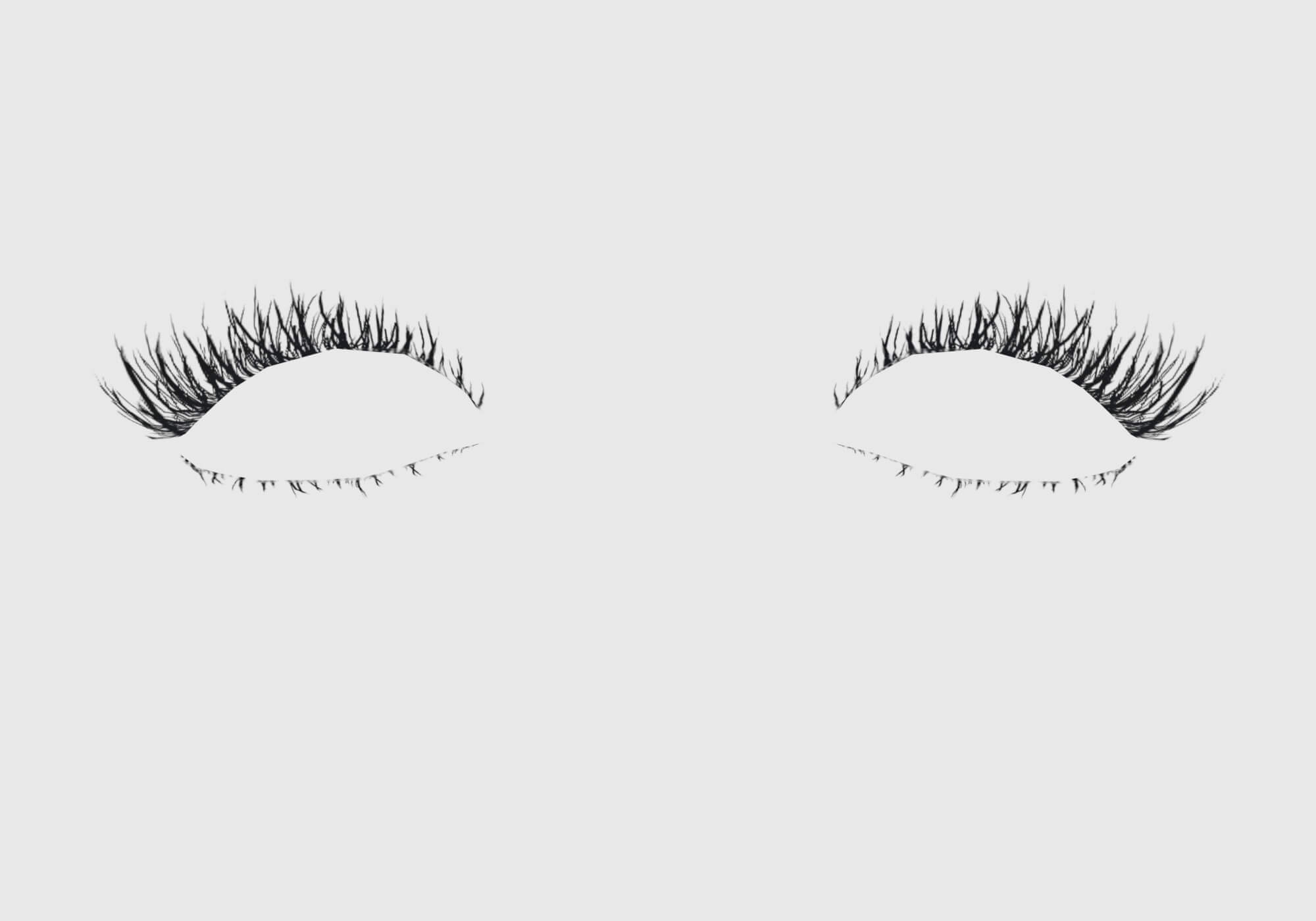 Sharp Long Eyelashes v294 - 3D Model by nickianimations